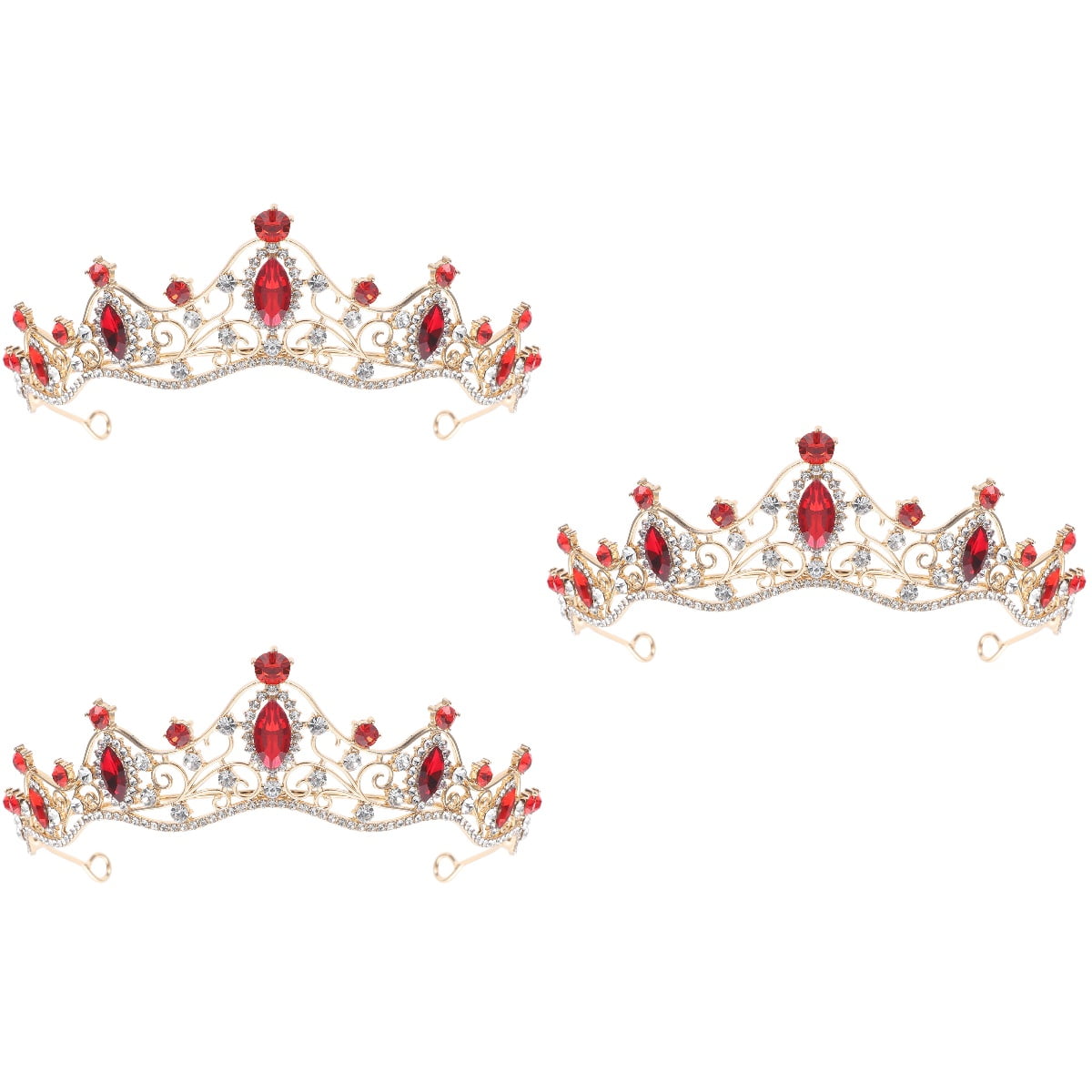 3 Count Bridal Headdress Corpse Bride Costume Empress Tiaras and Crowns ...