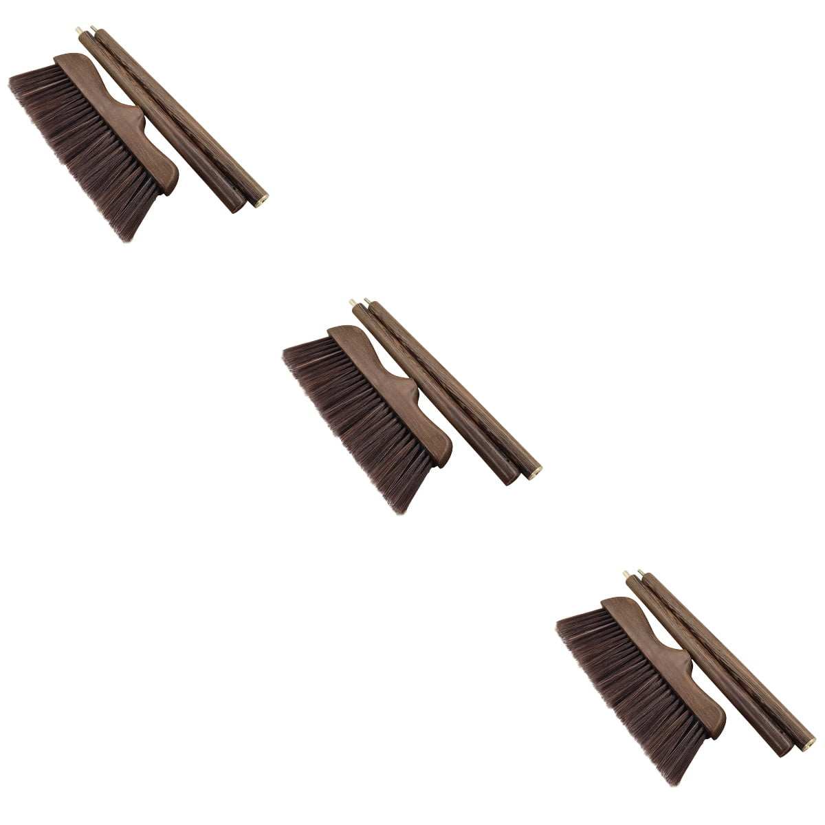 3 Count Broomstick Handle Holder Dust Cleaning Broom Office 82x30cm ...