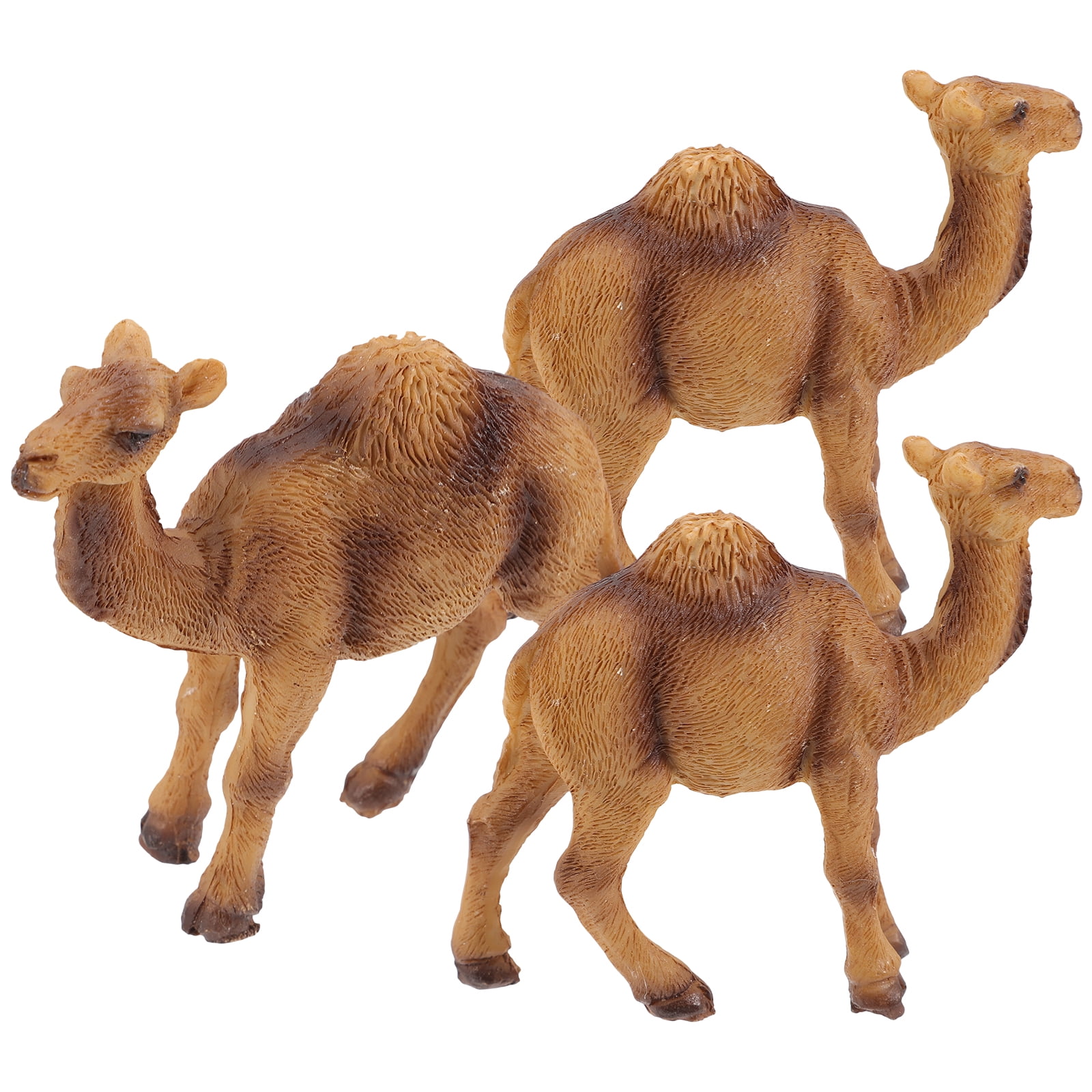 3 Count Camel Figure Farm Animals Mini Models - Walmart.com