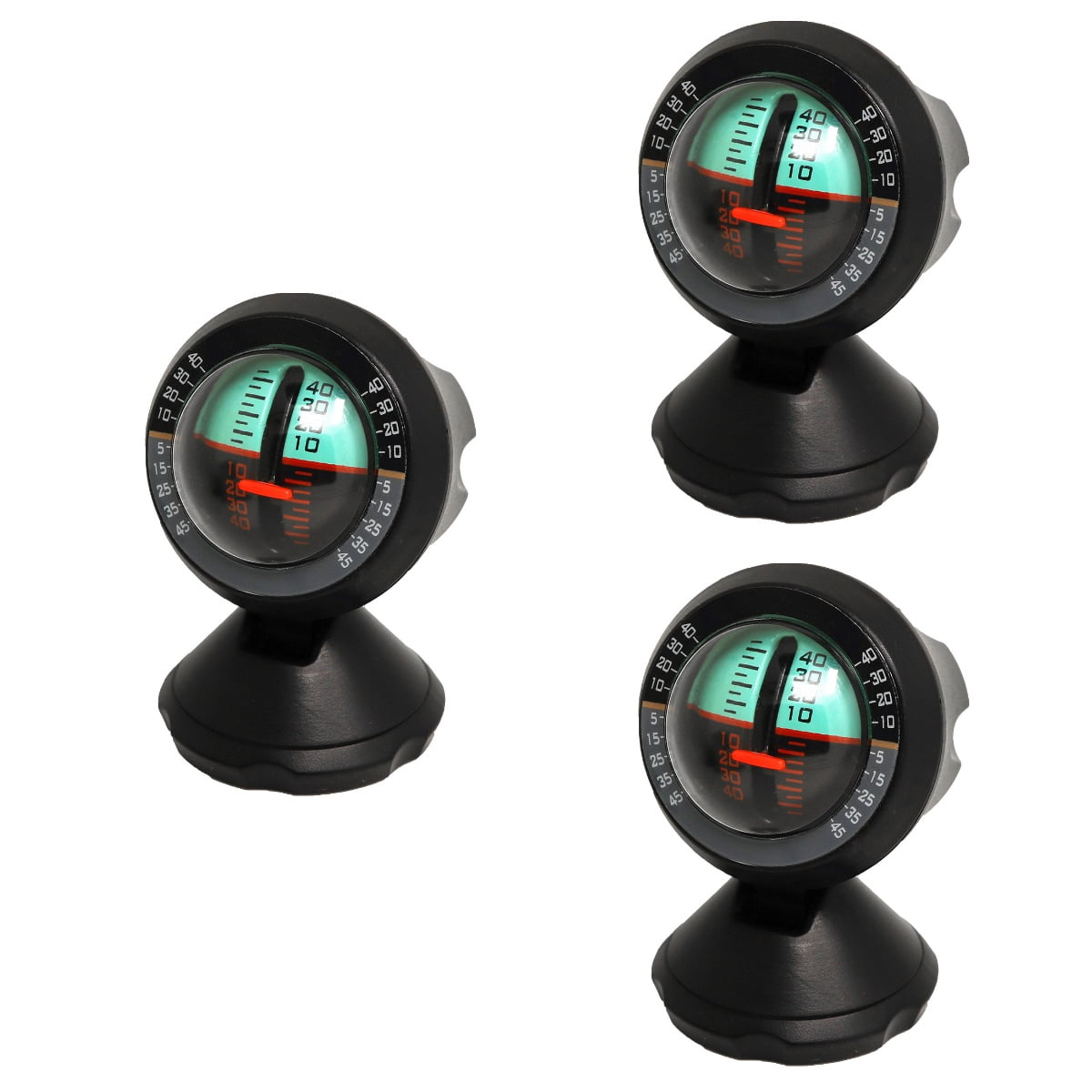 3 Count Car Angle Gauge Gradient Angle Meter 5.5X5.7X7.8CM - Walmart.com