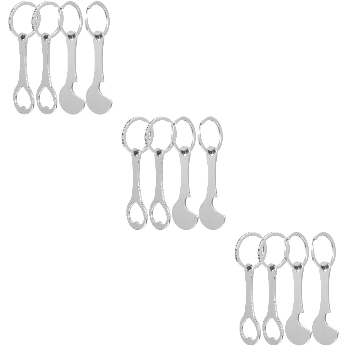 3 Count Cart Foldable Trolley on Wheels Shopping Token for Trolleys ...