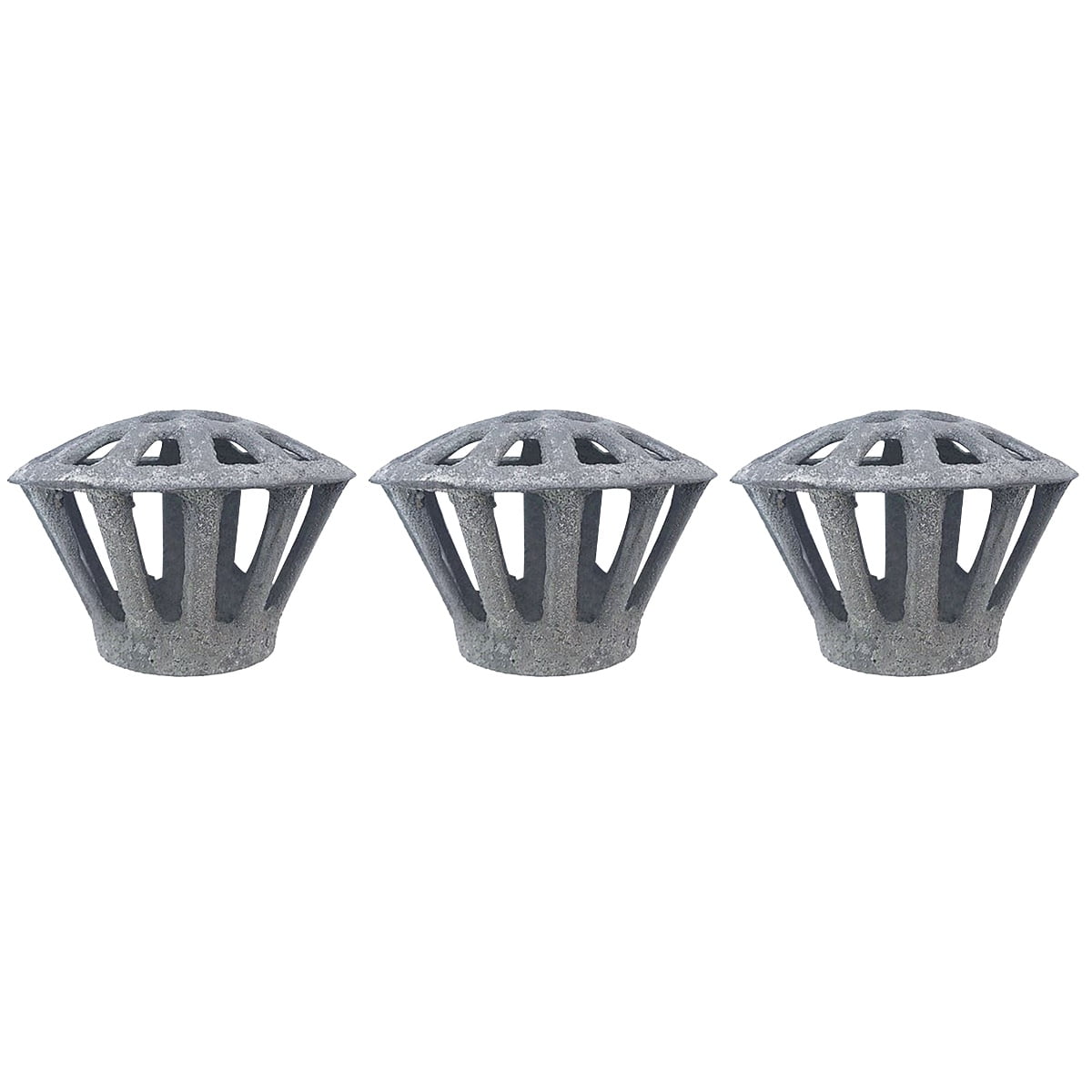 3 Pieces Downspout Strainer Cast Iron Floor Drain Gutter Screen ...