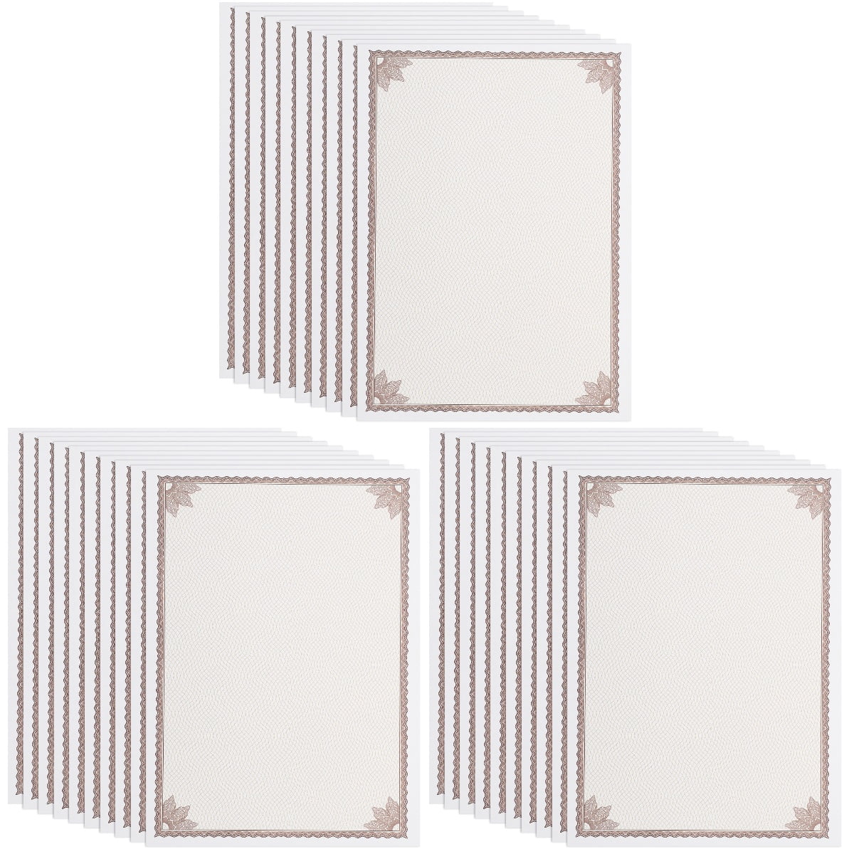 3 Count Certificate Paper Diploma Parchment Liners Wallpaper Office ...