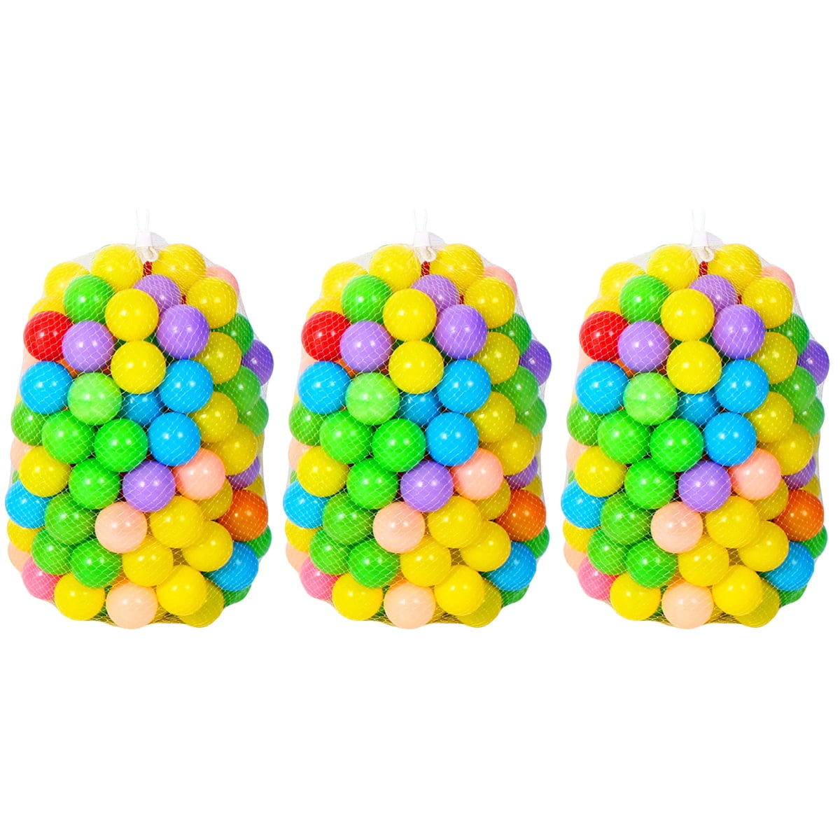 3 Count Child Swimming Pool Plastic Ball Toy Kids Ocean Balls Toddler ...