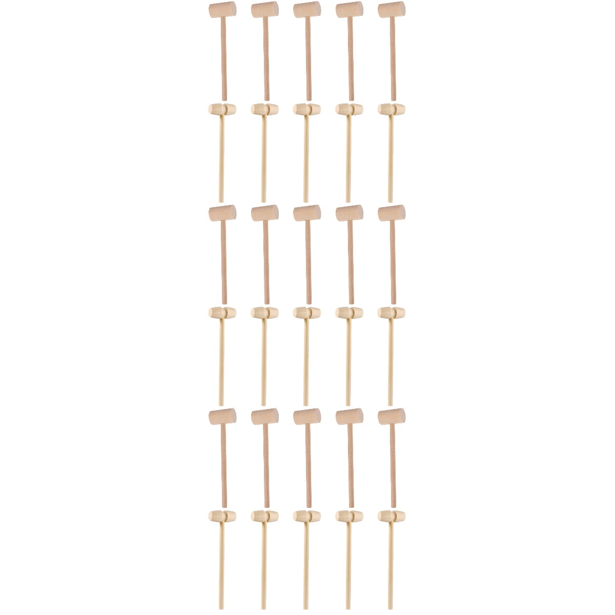 3 Count Chisel Hammer Wooden Lobster Cracking Tool - Walmart.com