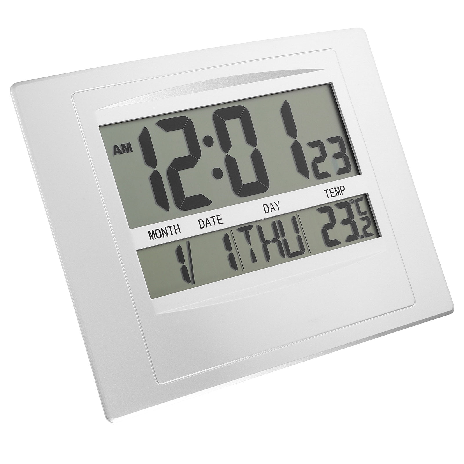 Hytrove White Digital Thermometer Plastic for Indoor Use Home Office ...