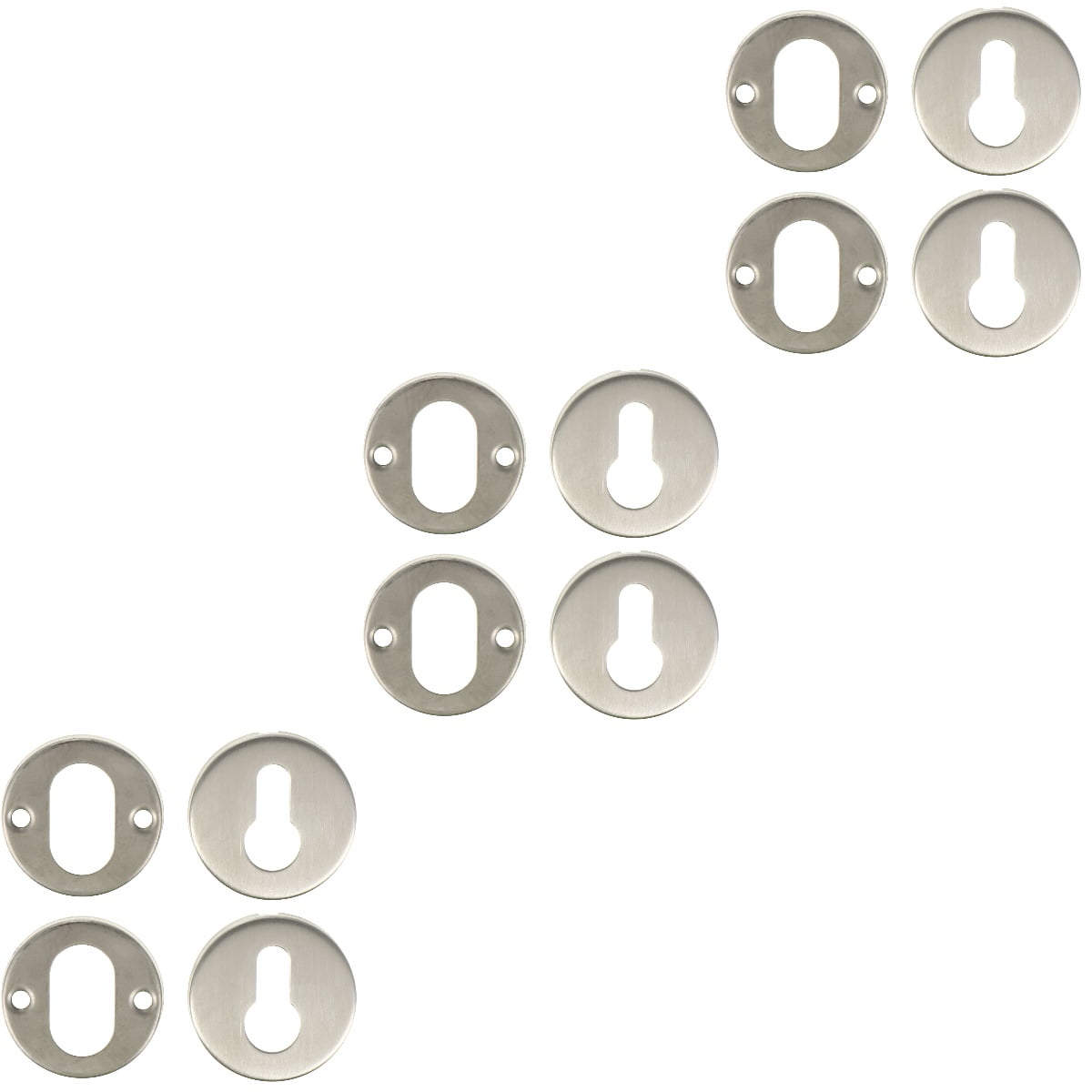 3 Count Deadbolt Lock Cylinder Cover Most Door Locks Accessory ...