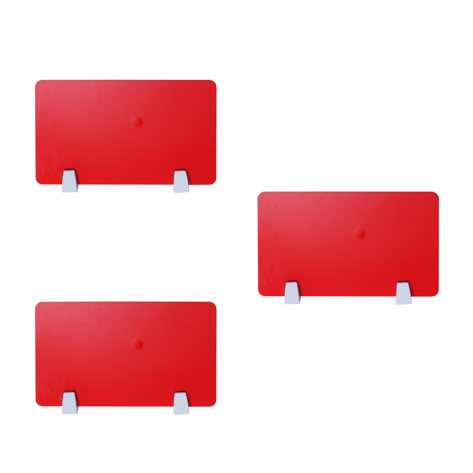 3 Count Desk Panel Divider Test Dividing Board Office Desktop Partition ...