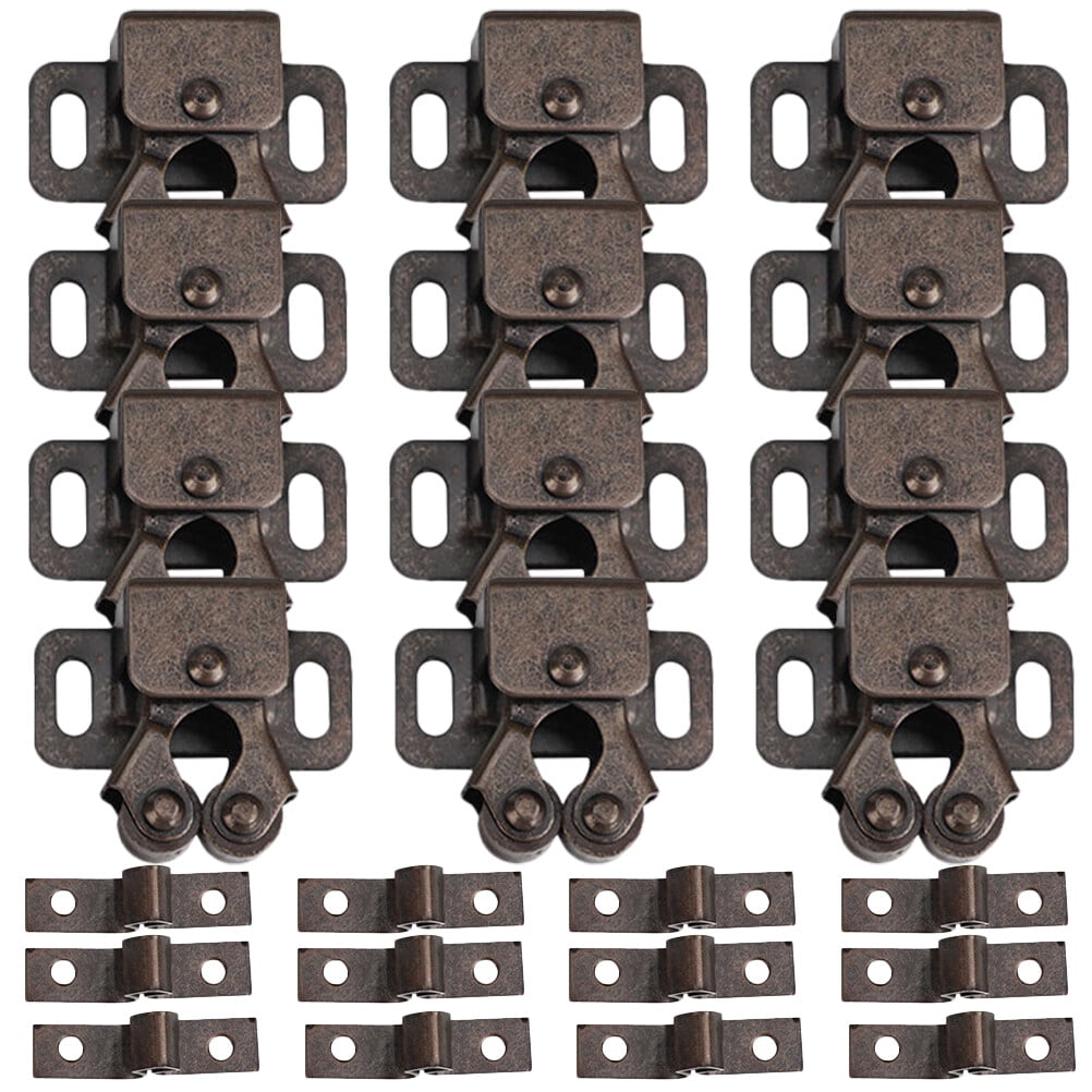 3 Count Double Door Double Roller Lock Latch Screen Door Rollers ...