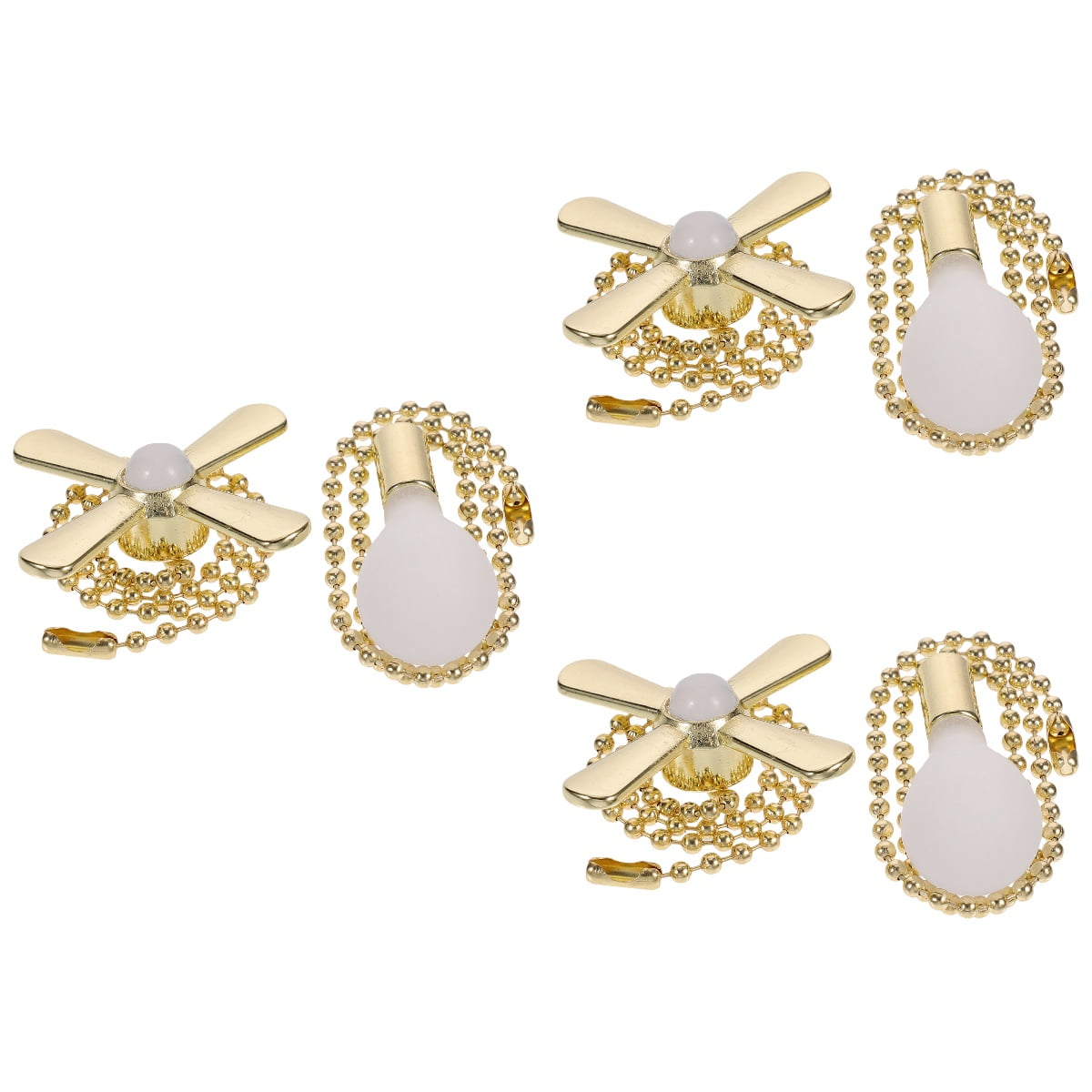 3 Count Fan Light Hanging Chain Gold Pendant The Golden - Walmart.com