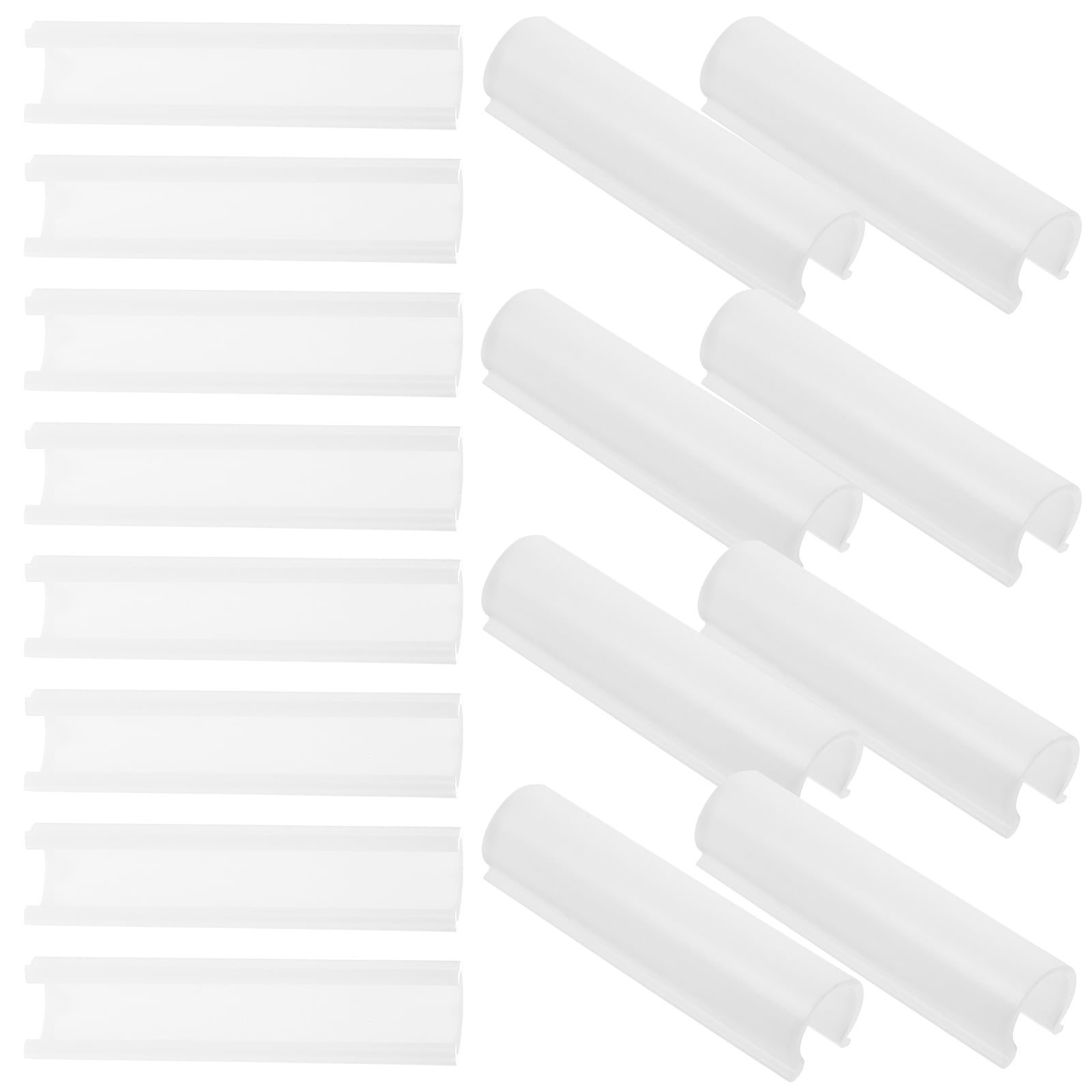 3 Count Farm Plastic Jigs PVC Tube Clips Practical Clamps - Walmart.com