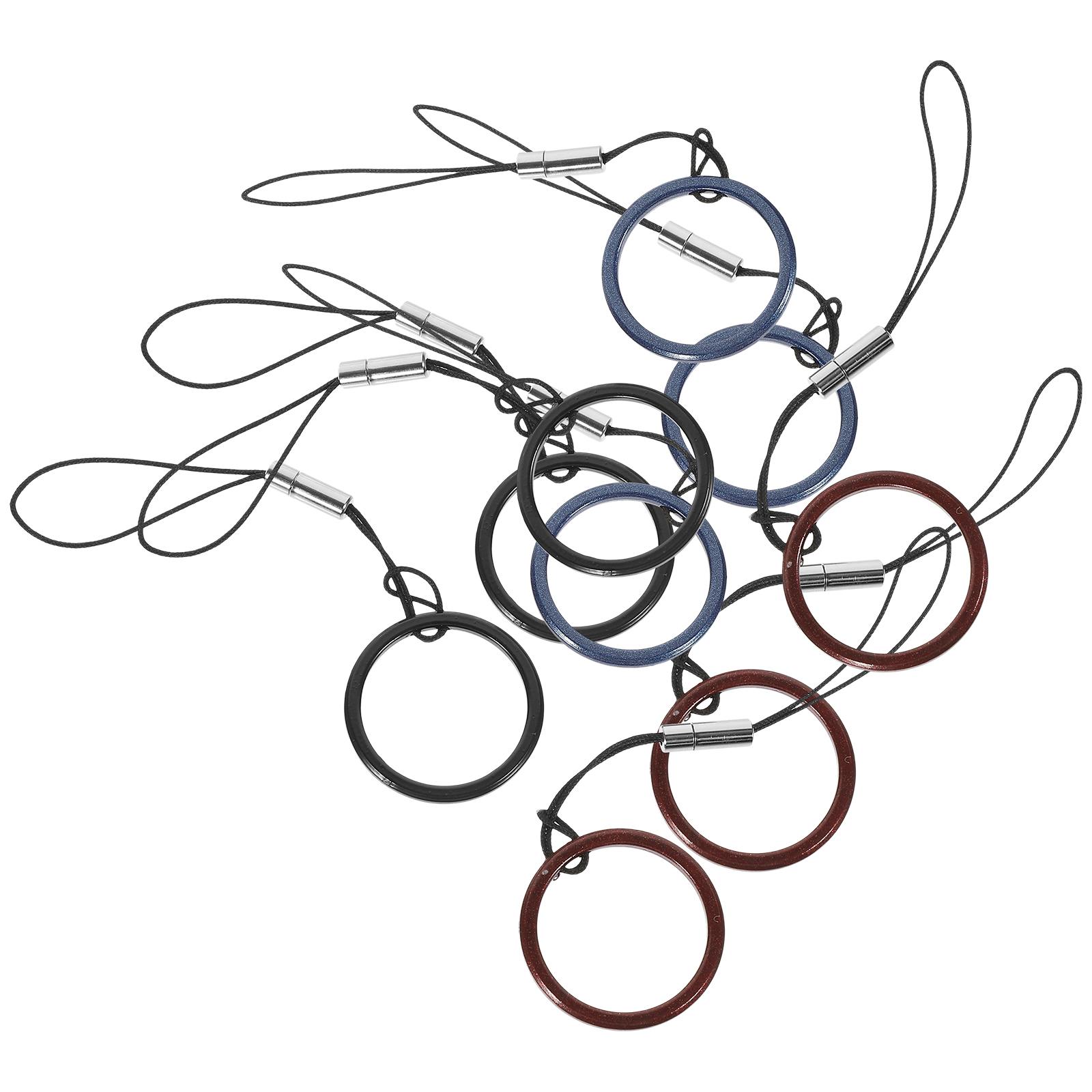 3 Count Mobile Phone Lanyard Finger Circle for Carrying Cell Ring ...