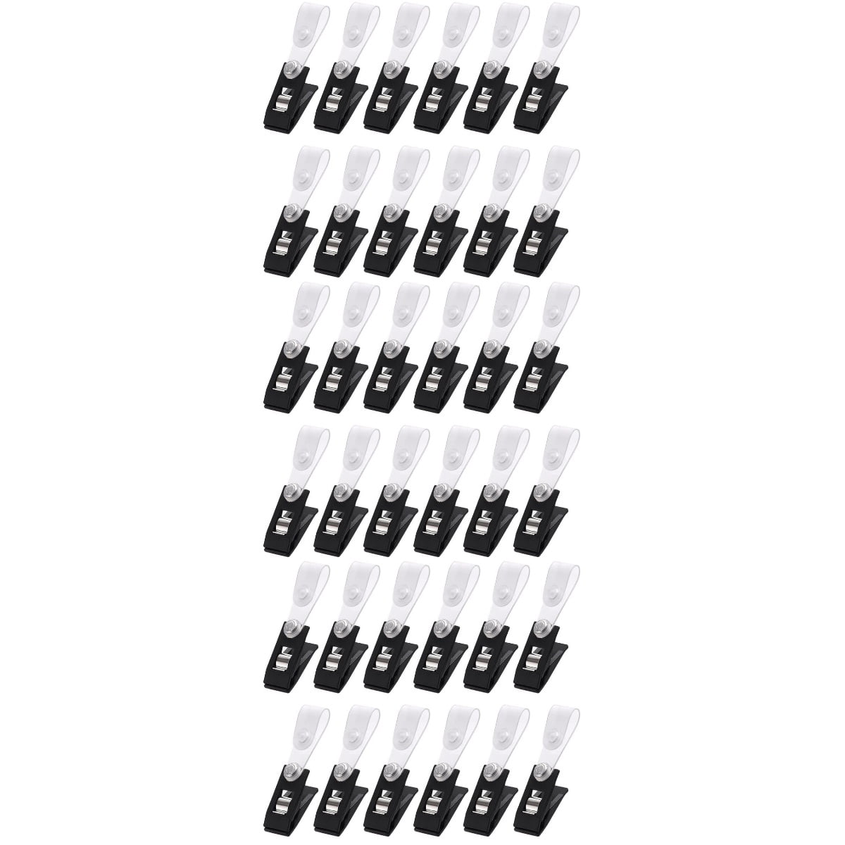 3 Count Garden Banner Clips Clamps Fall Flag Flagpole Black - Walmart.com