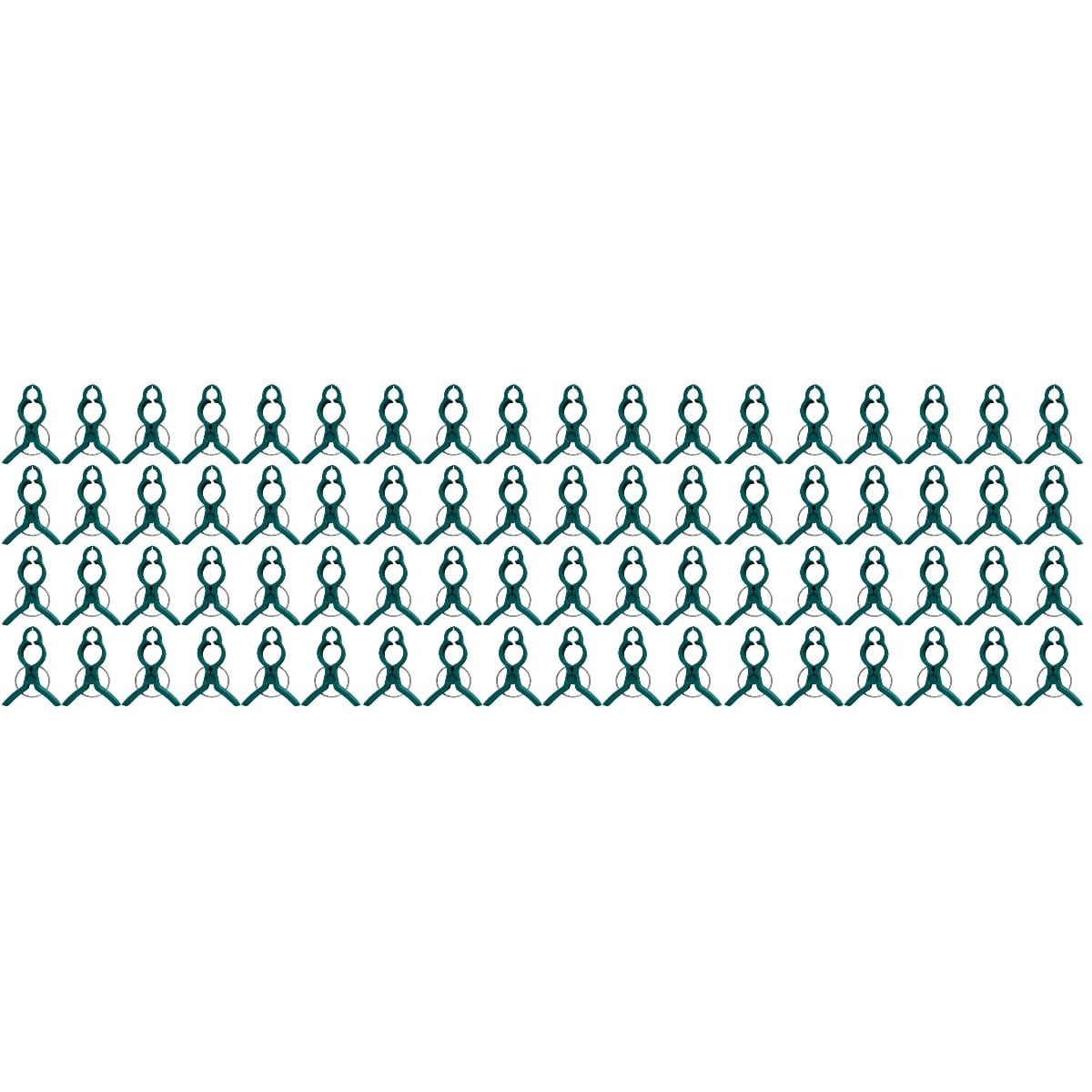 3 Count Garden Clips Plant Stake Tomato Cage Greenery Clamps Plants ...