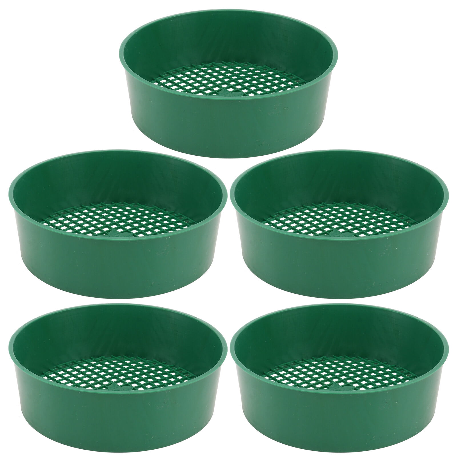 DINHEAROM Soil Filtering Sieve Plastic Square for Gardening 15Pcs 6 ...