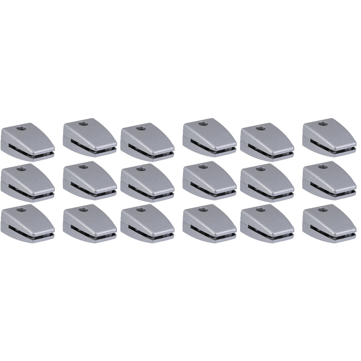 3 Count Glass Board Bracket Vertical Screen Clip Hinge Wine Stopper ...