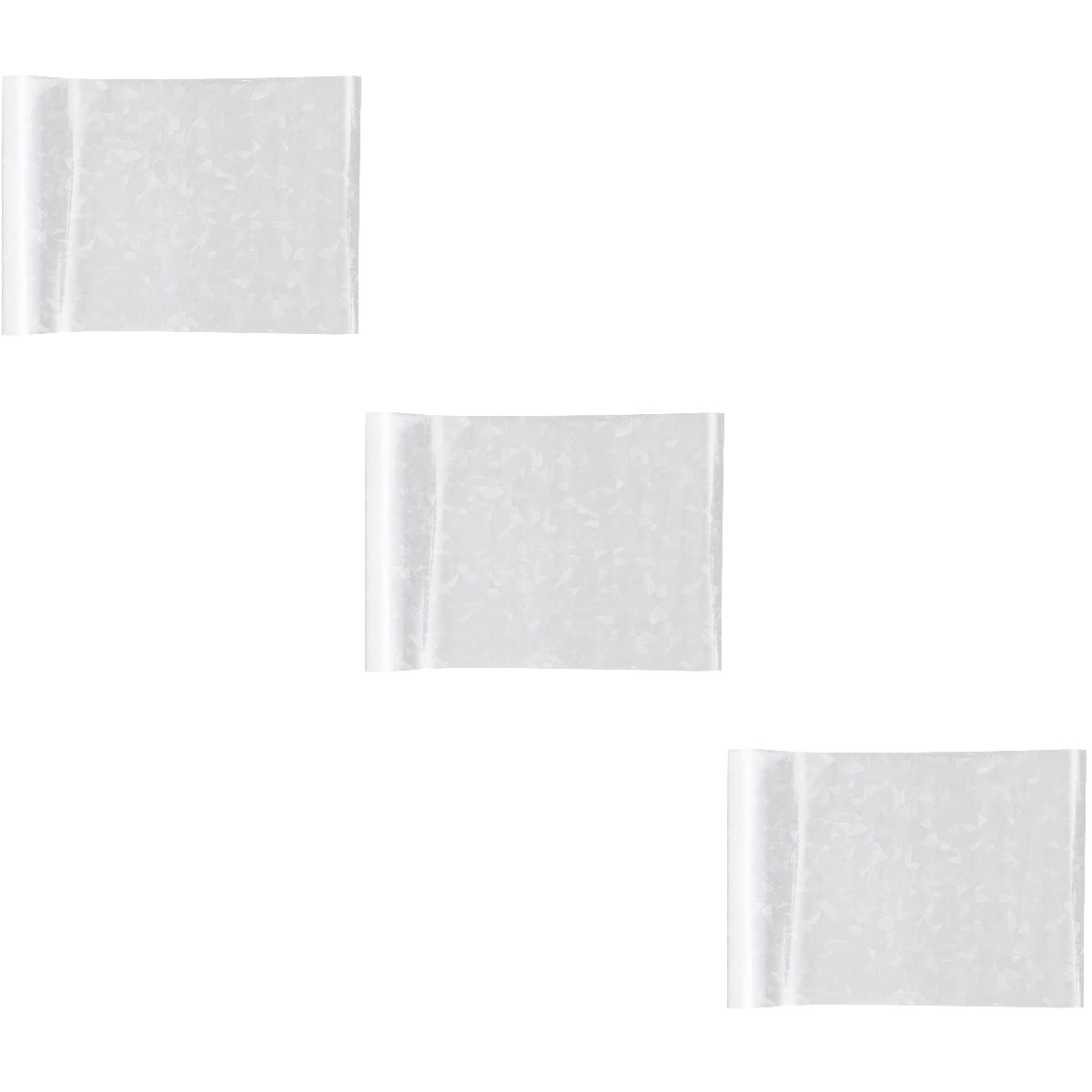 3 Count Glass Protective Static Film Blinds Cover Window Office ...