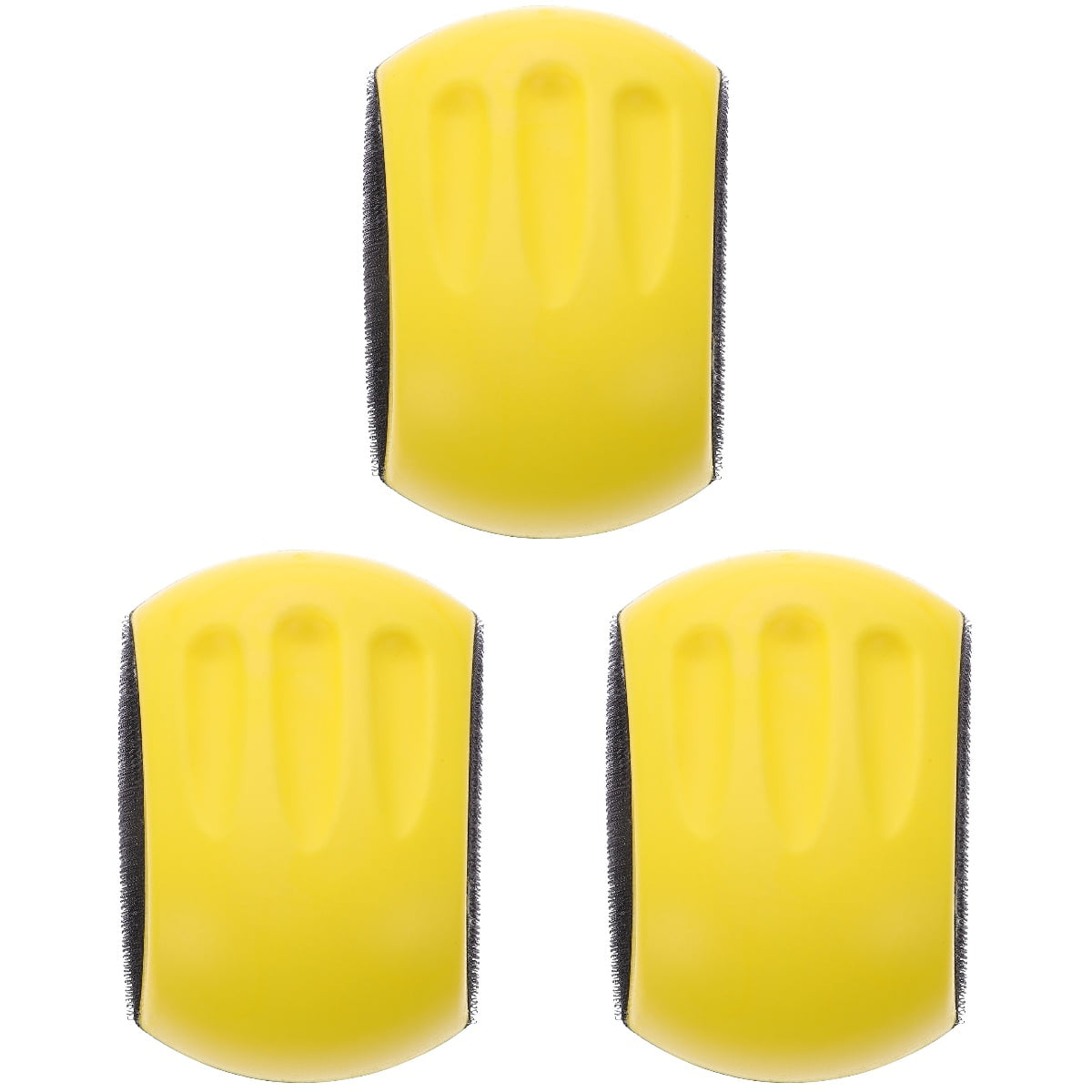 3 Count Grinding Disc Wood Sander Hand Mouse Shape Block Sanding Tool ...