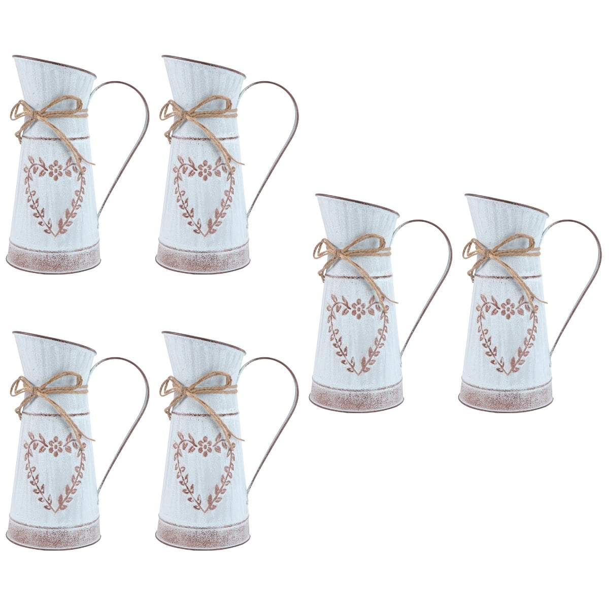 3 Count Heart Shaped Flower Arrangement Hanging Pot Plant Office ...