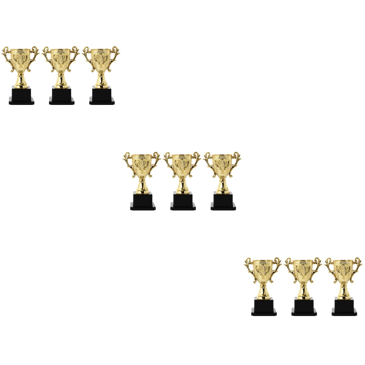 3 Count Home Desktop Decor Mini Trophies for Kids Cup Trophy Child ...