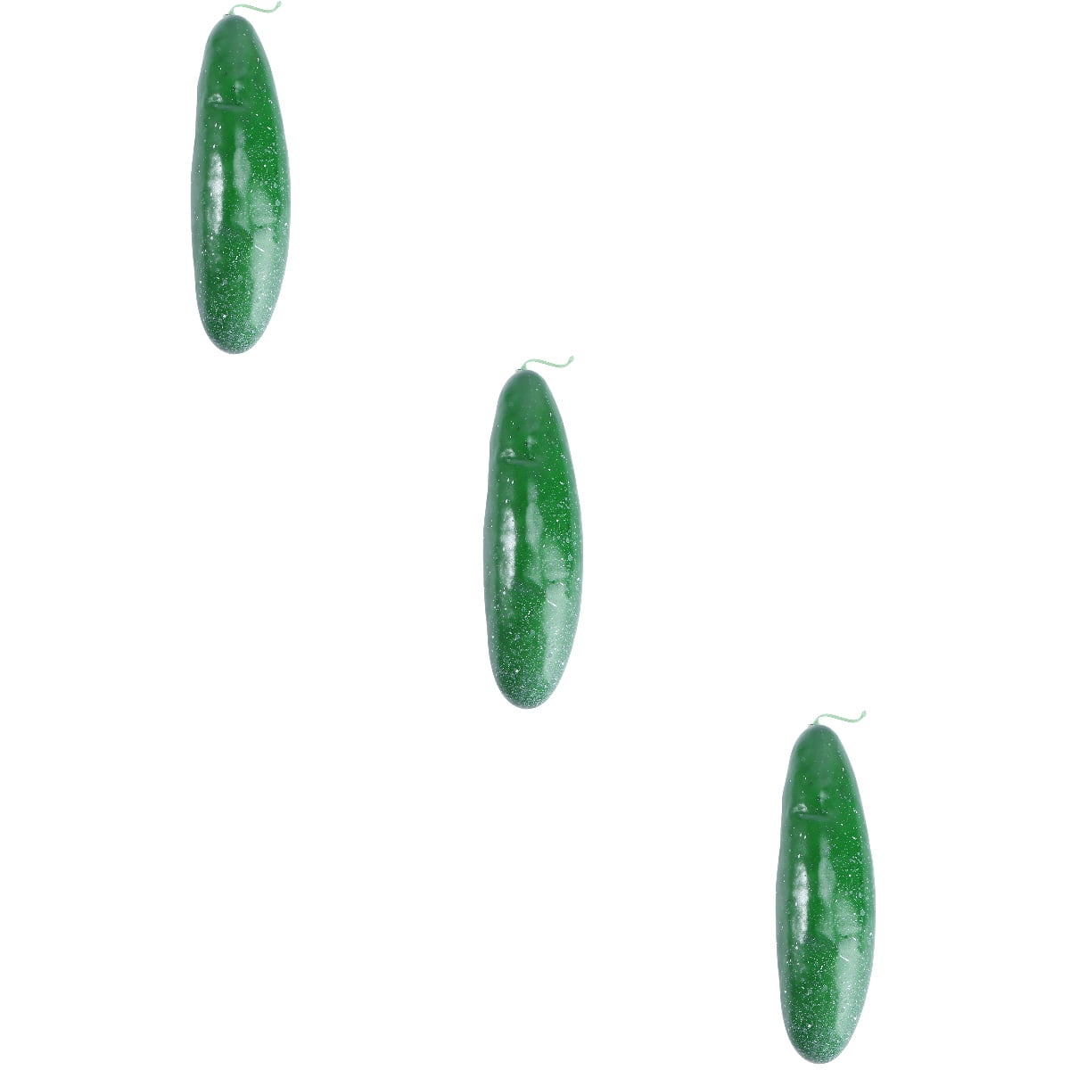 3 Count Kids' Toys Vegetables Simulation Fake Green Cucumber Artificial ...