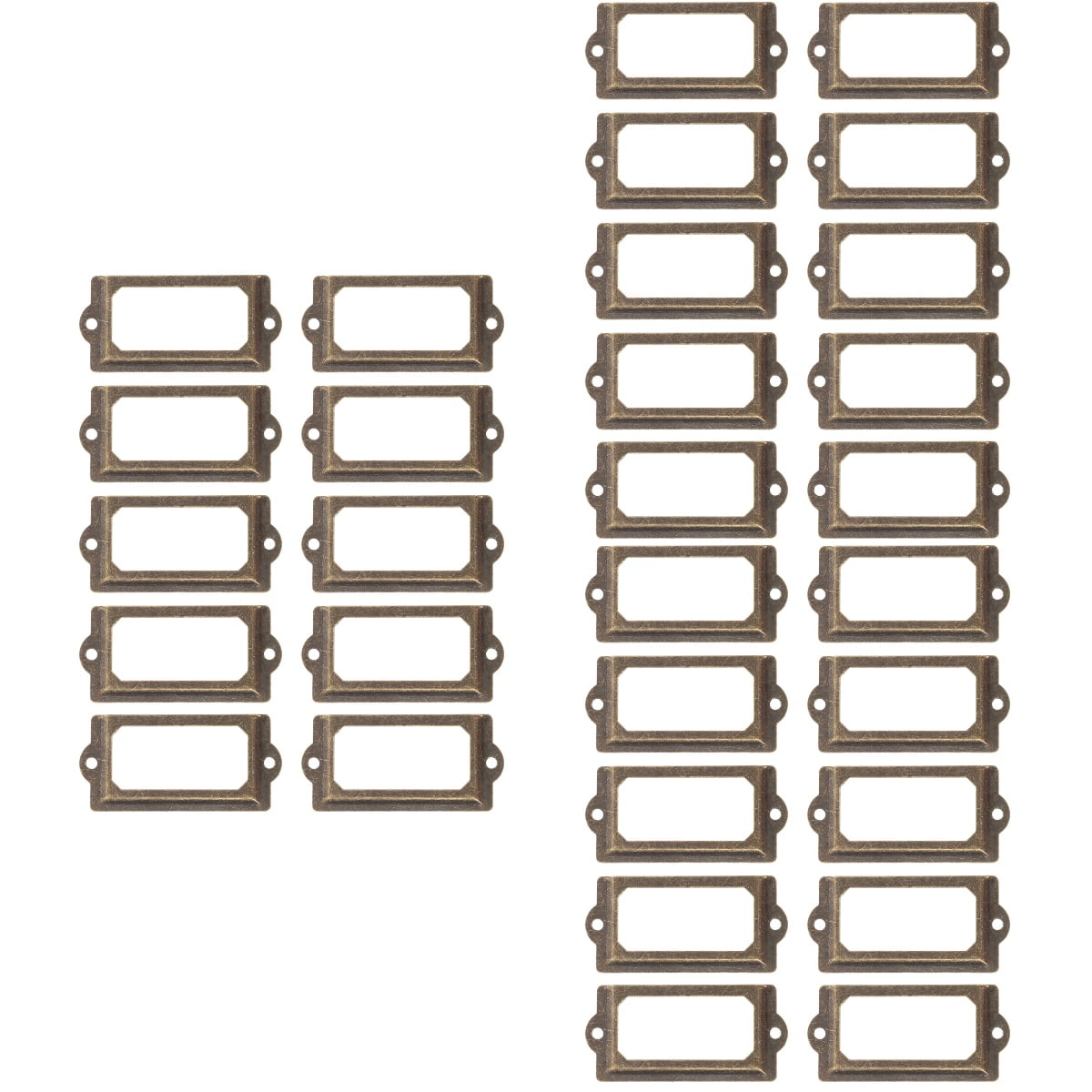 3 Count Label Box Sticker Chain Junk Case Rack Shelf Office Student ...