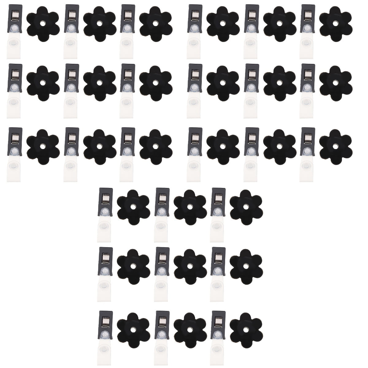 3 Count Lawn Flags Garden Stoppers Pole Clips - Walmart.com