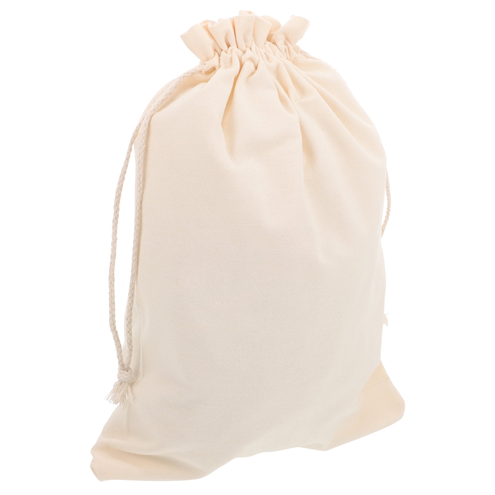 3 Count Linen Bread Bag Flour Storage Drawstring Bags Bulk Whole Duty ...