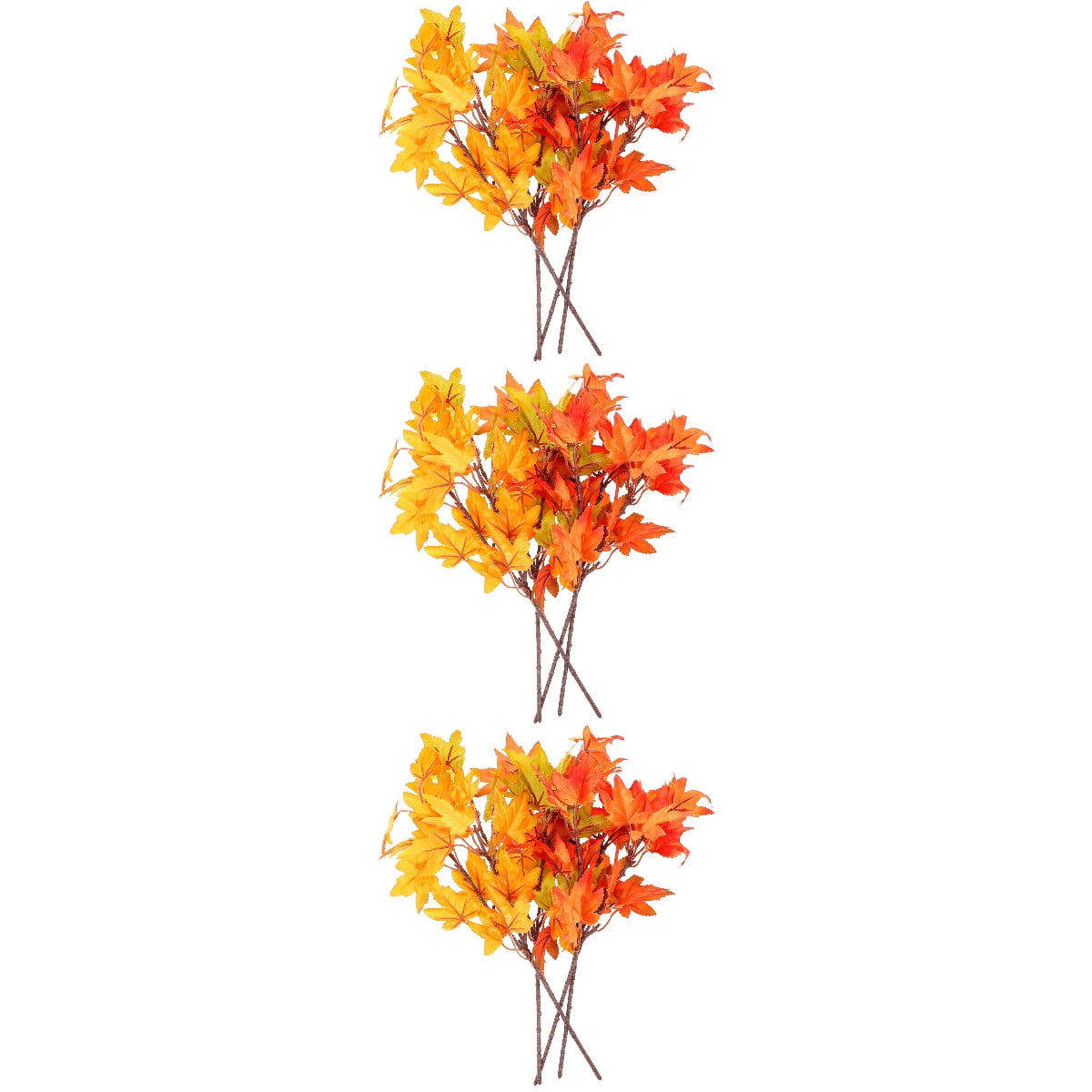 3 Count Maple Leaf Branch Pick Foliage Vine Potted Outdoor Plants ...