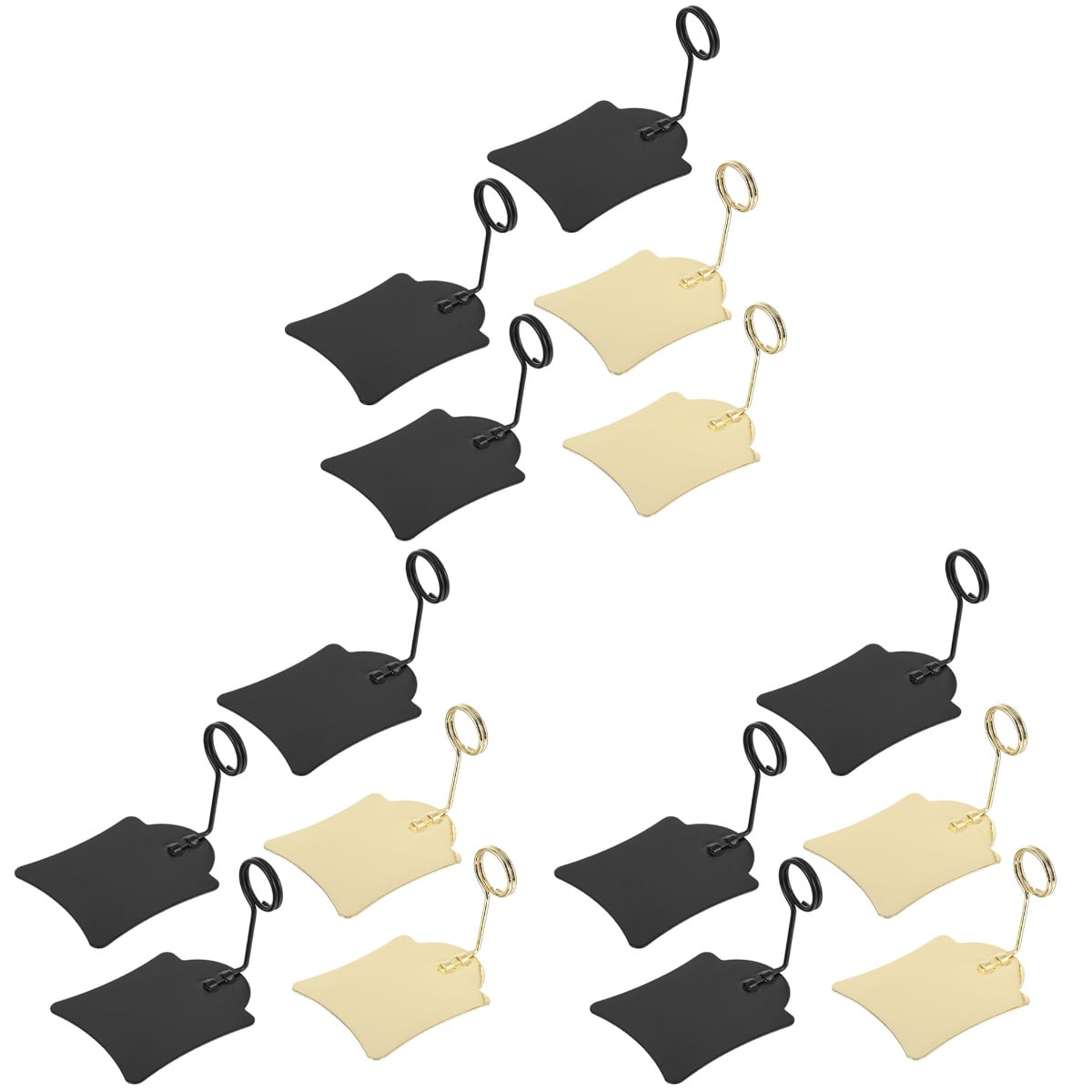 3 Count Merchandise Sign Holder Advertisement Clips Stickers for Retail ...