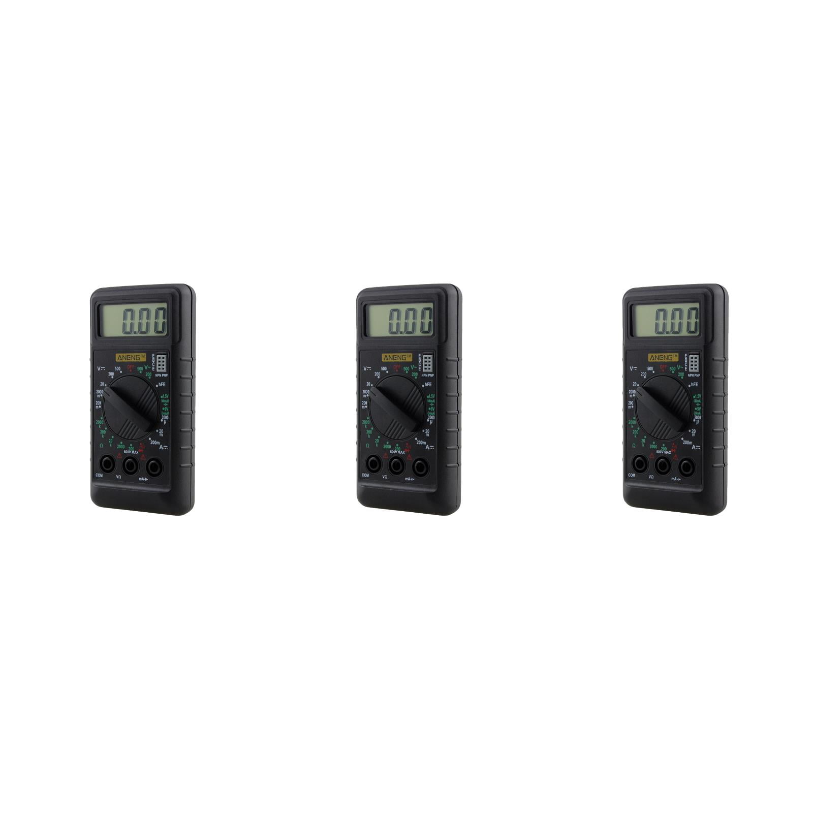 3 Count Mini Digital Multimeter Continuity Buzzer Test - Walmart.com