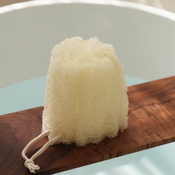 3-Count Mini Natural Loofah Sponges | Real Egyptian | Shower ...