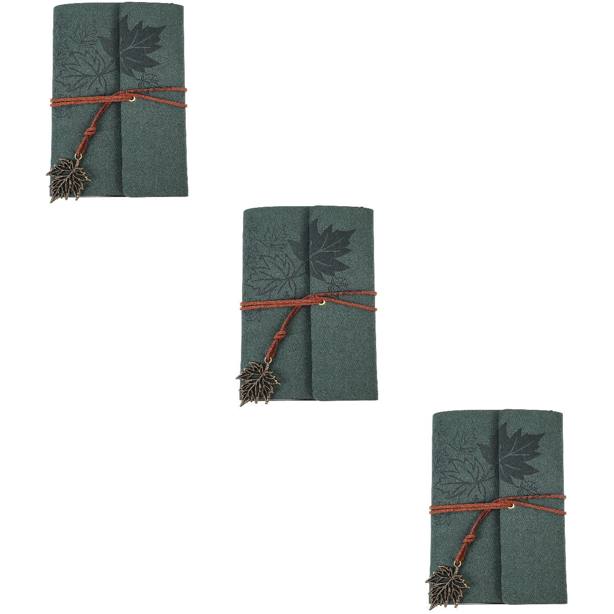 3 Count Notebook Notepad Manual The Notebooks Office Student Green ...