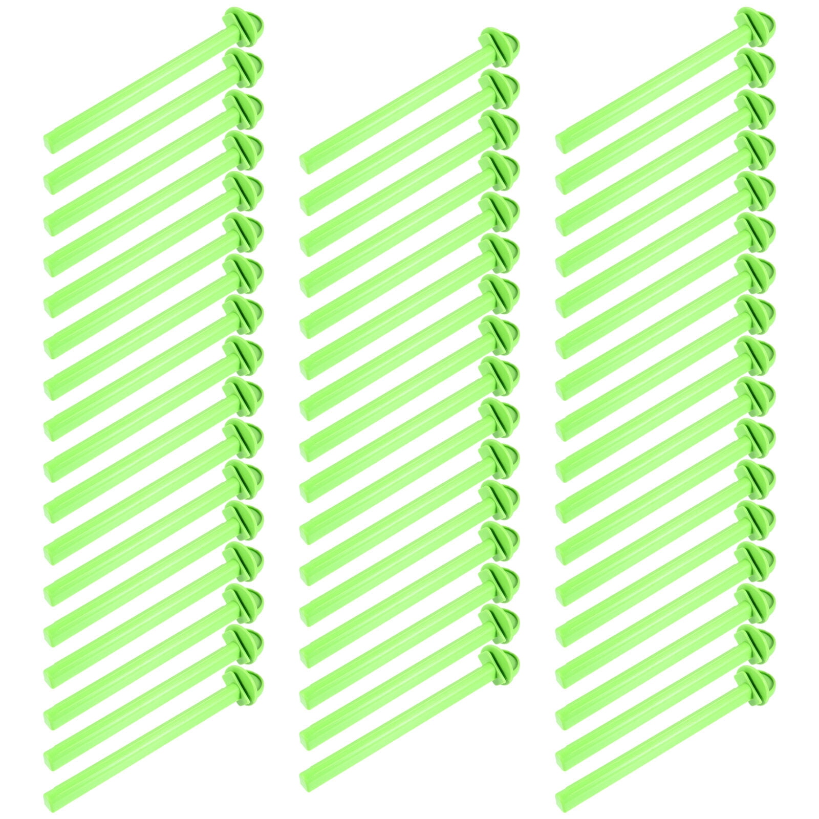 3 Count Parrot Perches Bird Plastic Pole Cage Stand Beak Conditioning ...