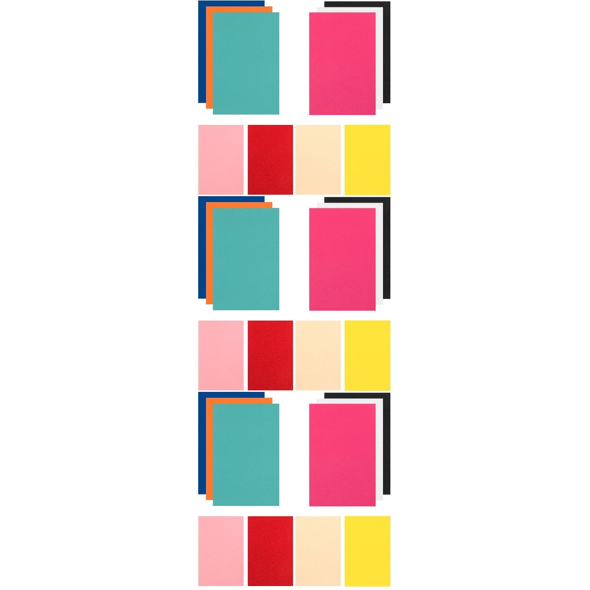 3 Count Pebbled Leather Puffy Foam for Machine Embroidery DIY Kits ...