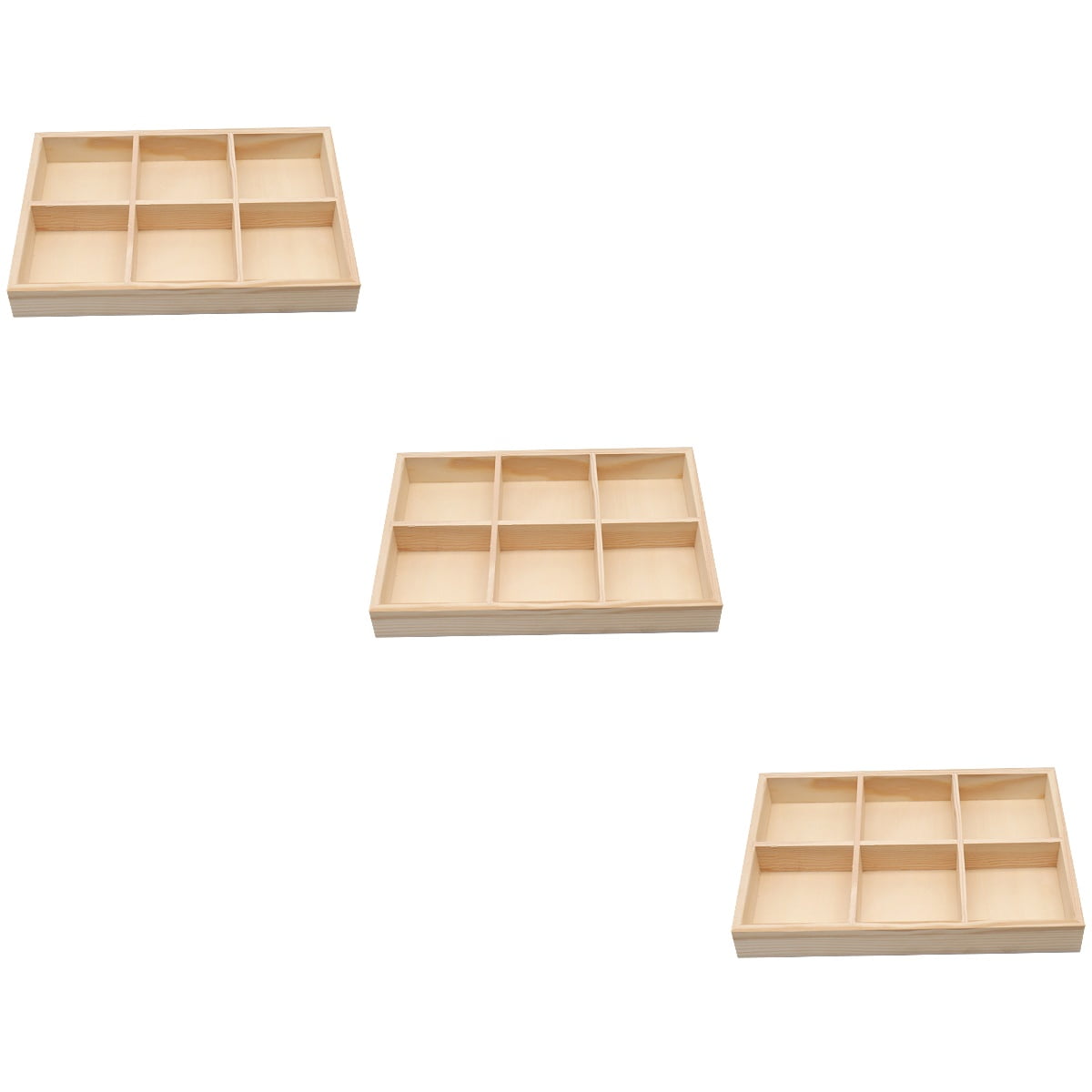 3 Count Pen Holder Paint Brush Crayon Storage Tray Crayons Makeup ...