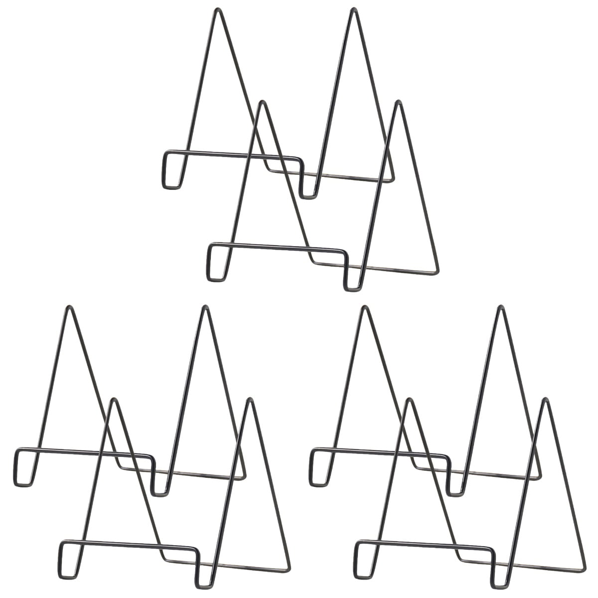 3 Count Photo Frame Racks Plate Stand Easel for Display Child - Walmart.com