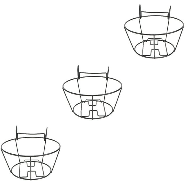 3 Count Plant Accessories Wrought Iron Flower Pot Stand - Walmart.com