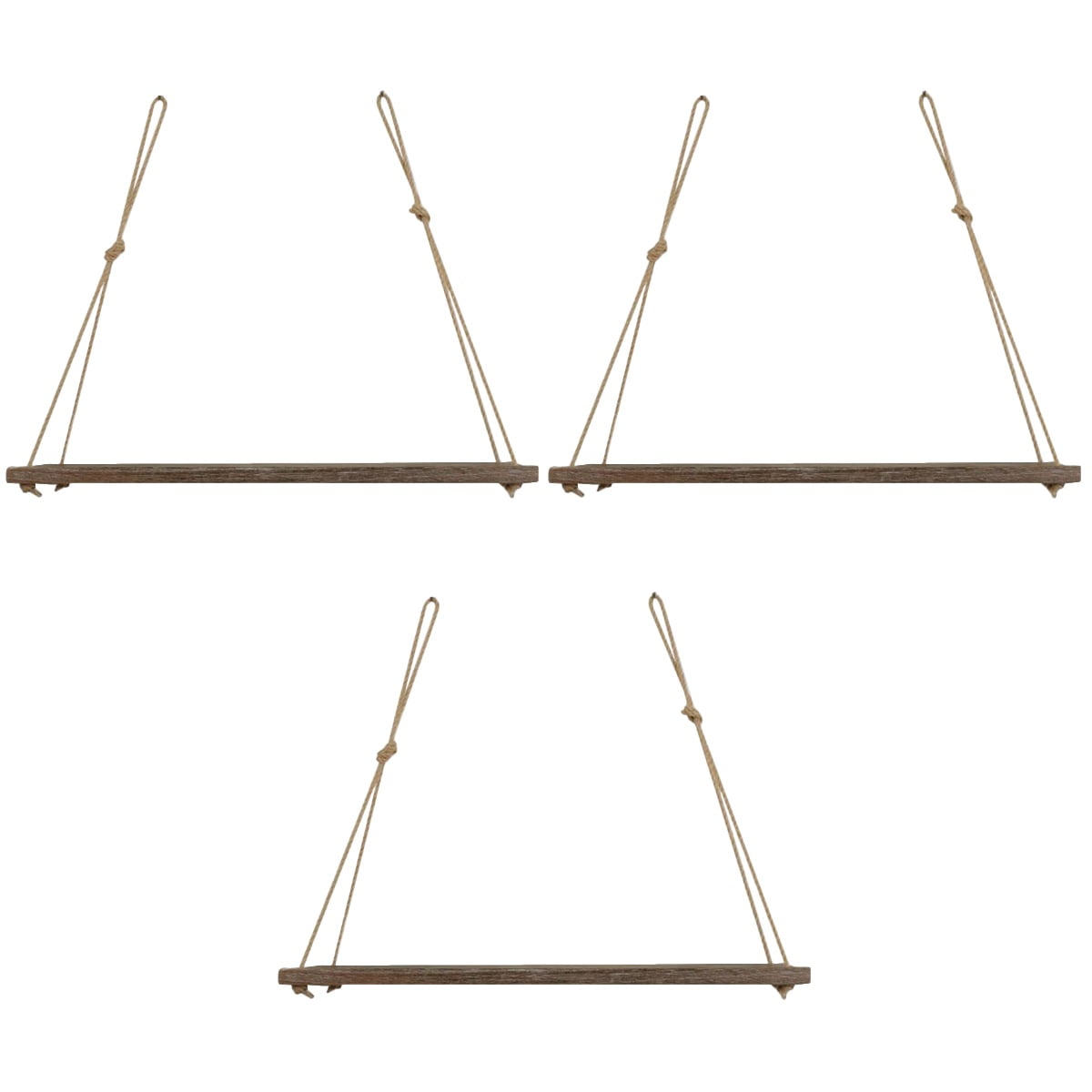 3 Count Plant Hanging Shelf Rope over Radiator Living Room Decor ...