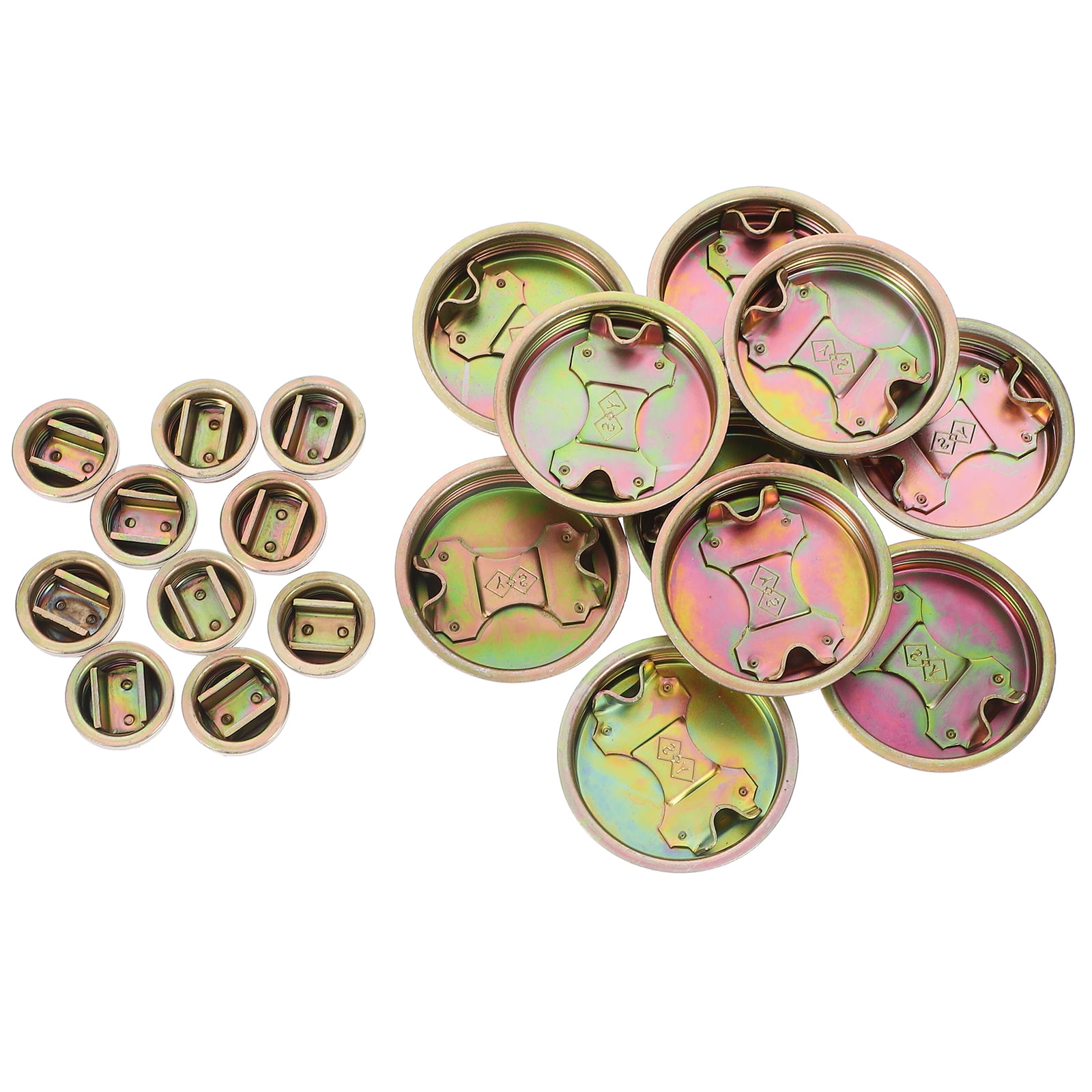 FUEENIRVA Tightly Lock Drum Outlet Bung Lids Iron 60Pcs For - Walmart.com