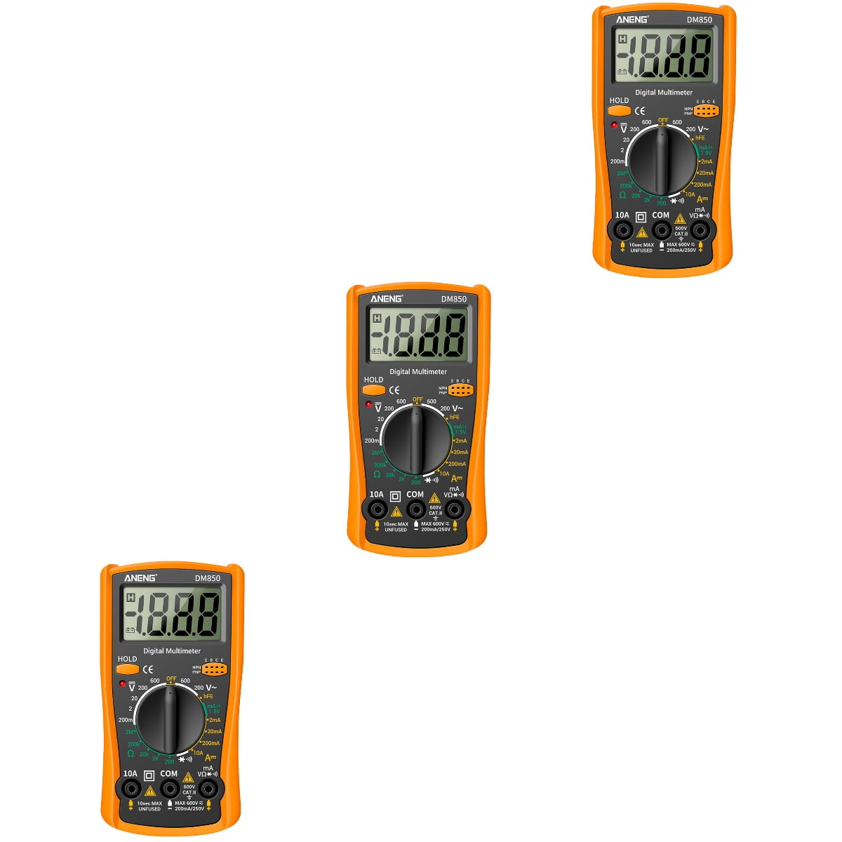 3 Count Portable Best Multimeter for Home Use Digital - Walmart.com