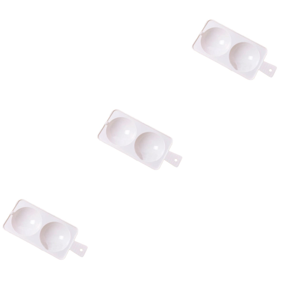 3 Count Portable Egg Cooker for Microwave Bacon Broken Container ...