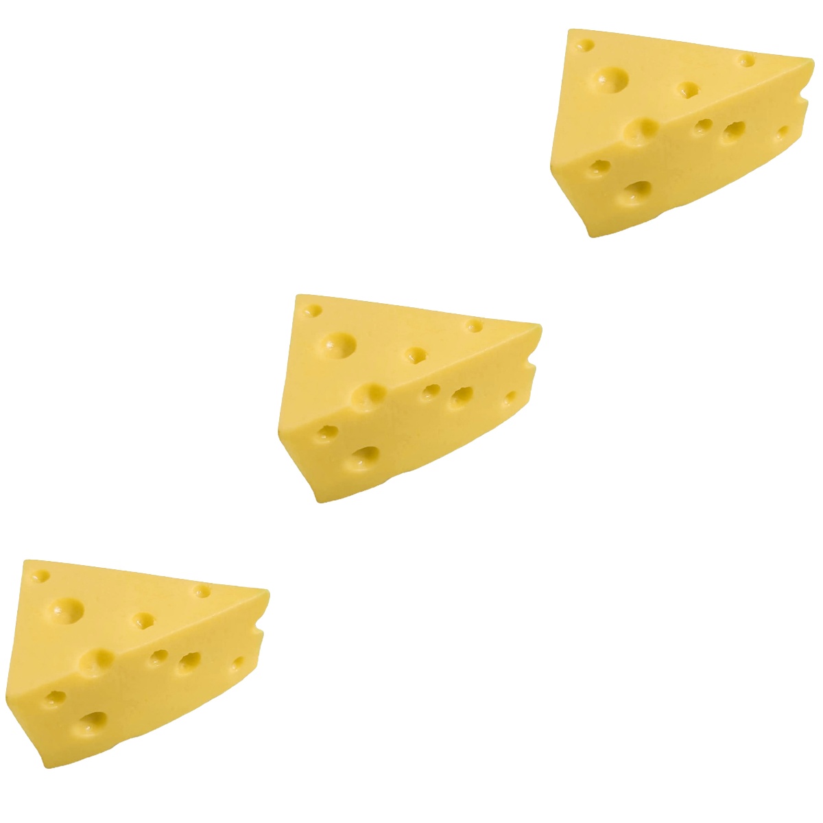 3 Count Poster Plush Simulation Cheese Model Newborn - Walmart.com