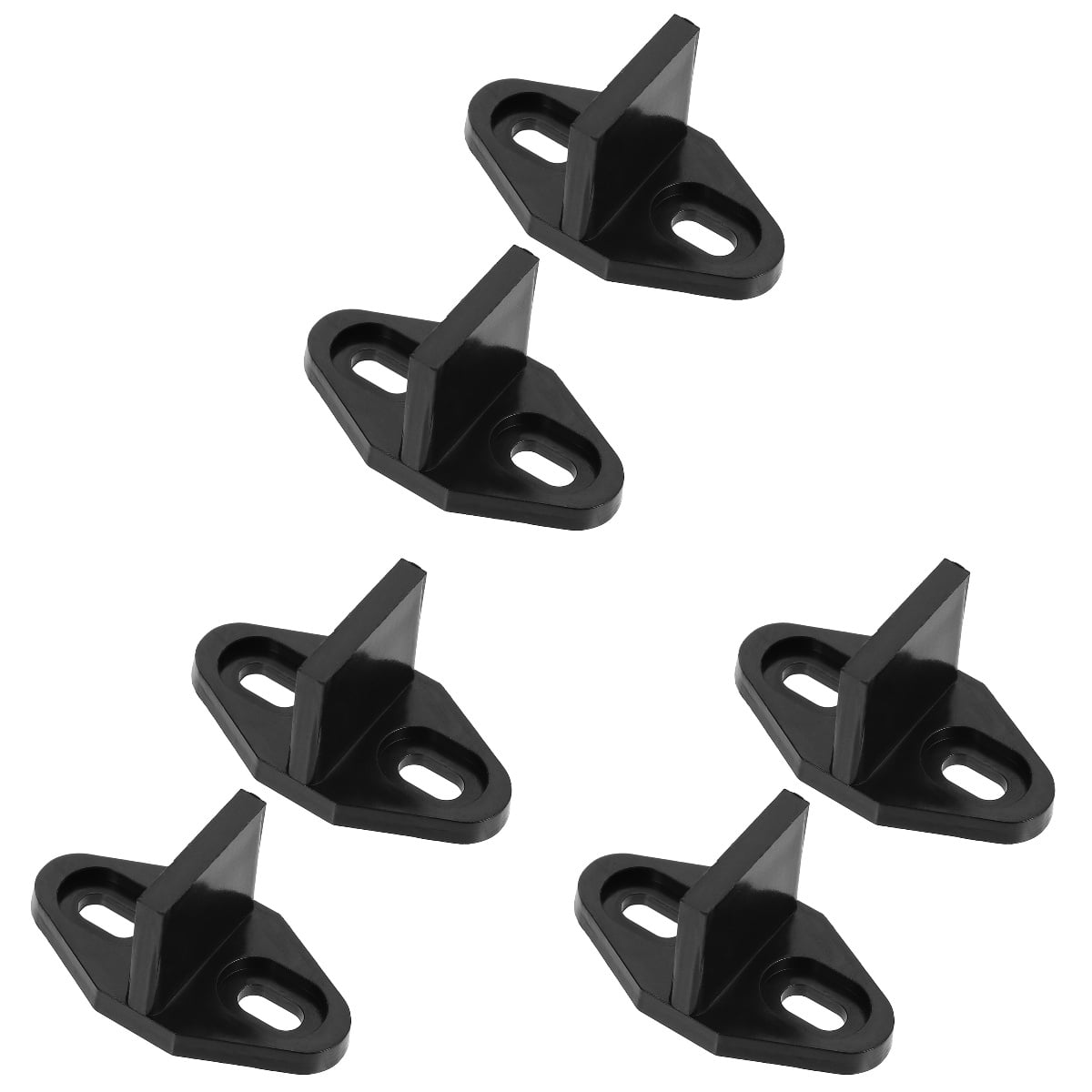 3 Count Prevent Swinging Out Hardwares Big Stopper Slam Black - Walmart.com