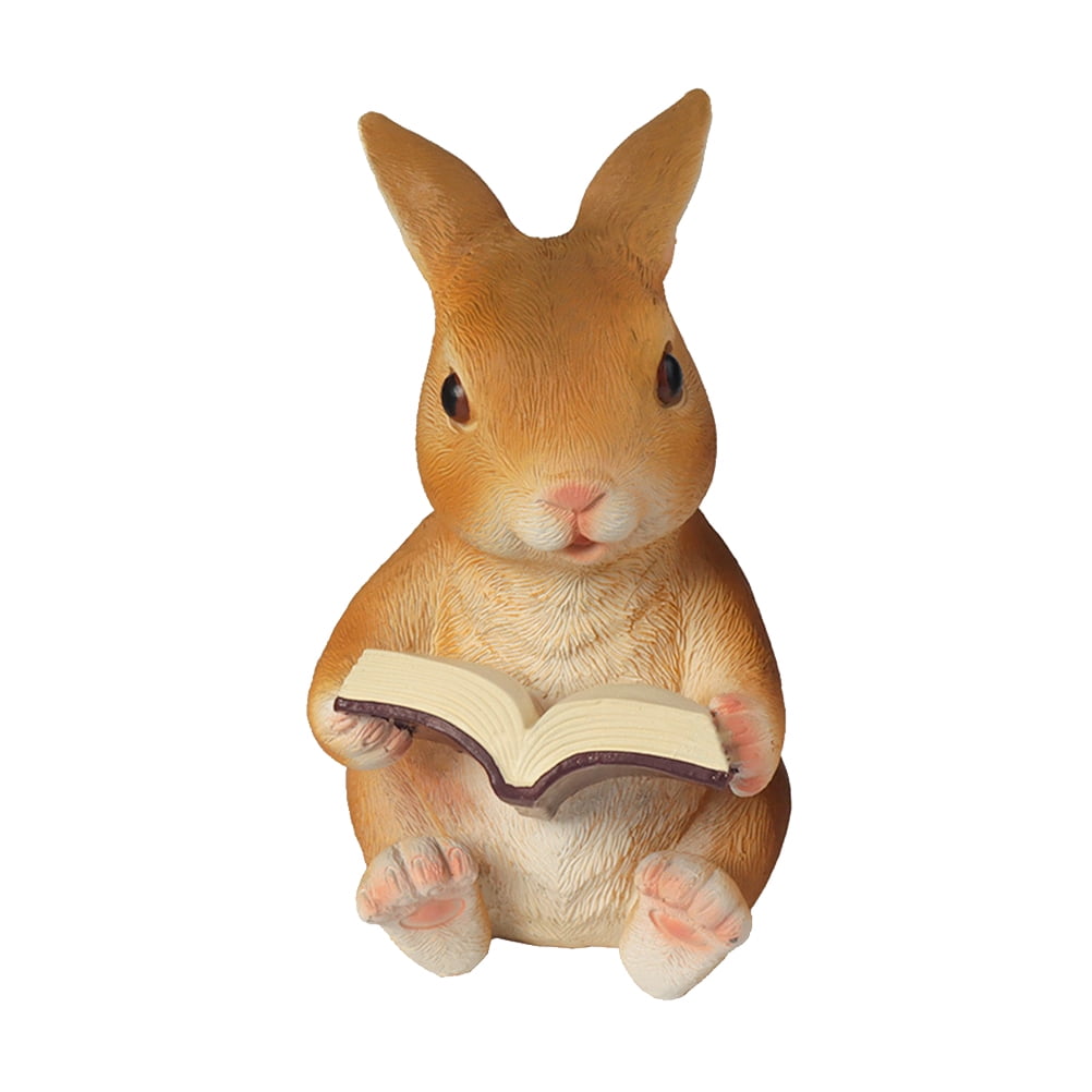 3 Count Resin Rabbit Crafts Miniature Rabbits Garden Decor Baby ...