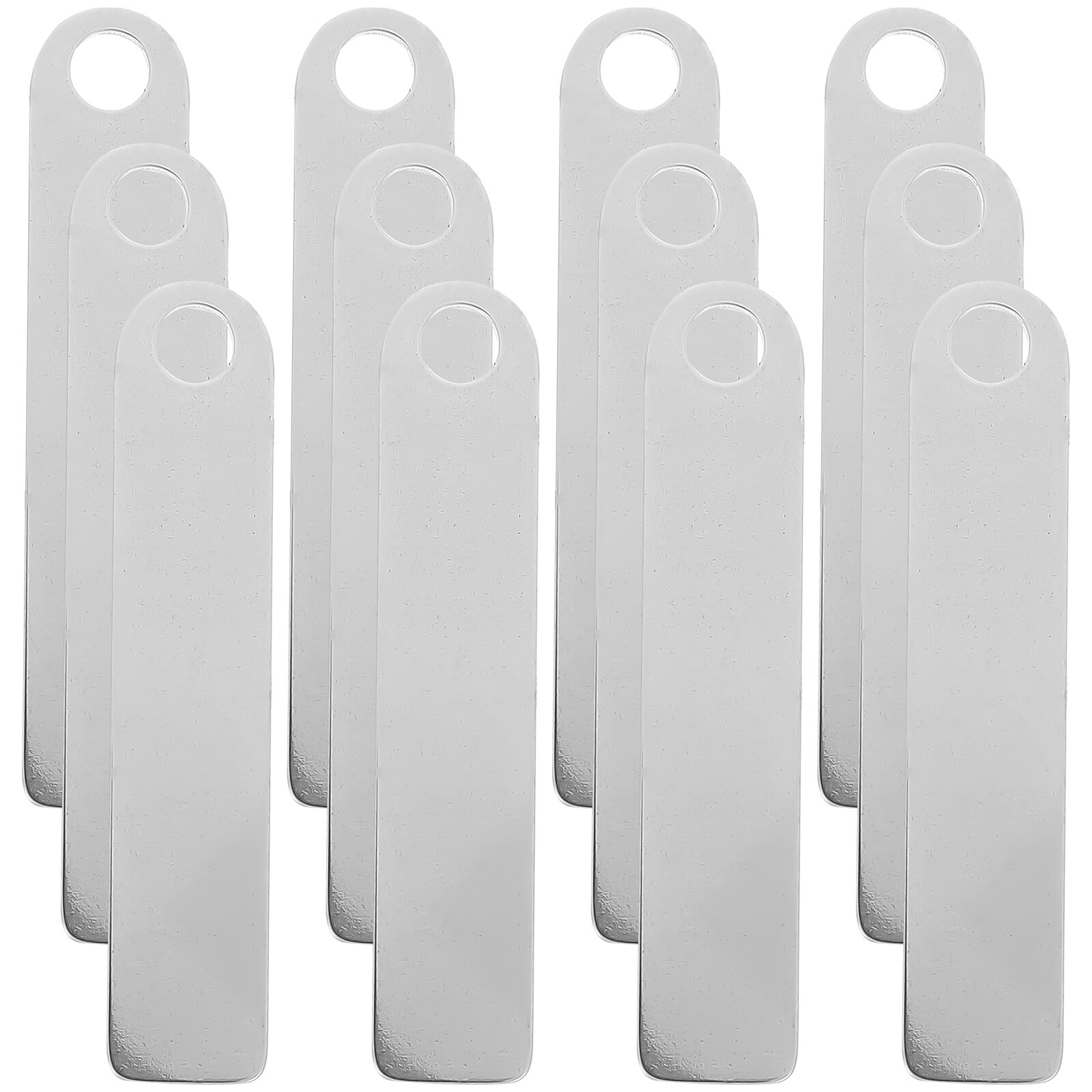 3 Count Ring Blanks Tweezers Rounded Tip Lettering Hang Tag Stamping ...