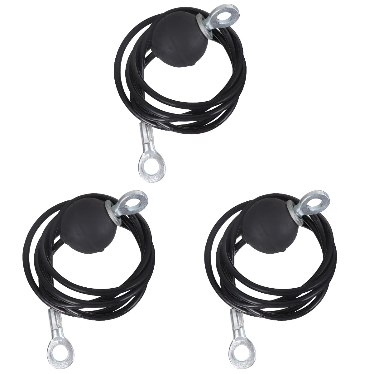 3 Count Rubber Coated Wire Rope Gym Cable Jump Pull Fitness - Walmart.com