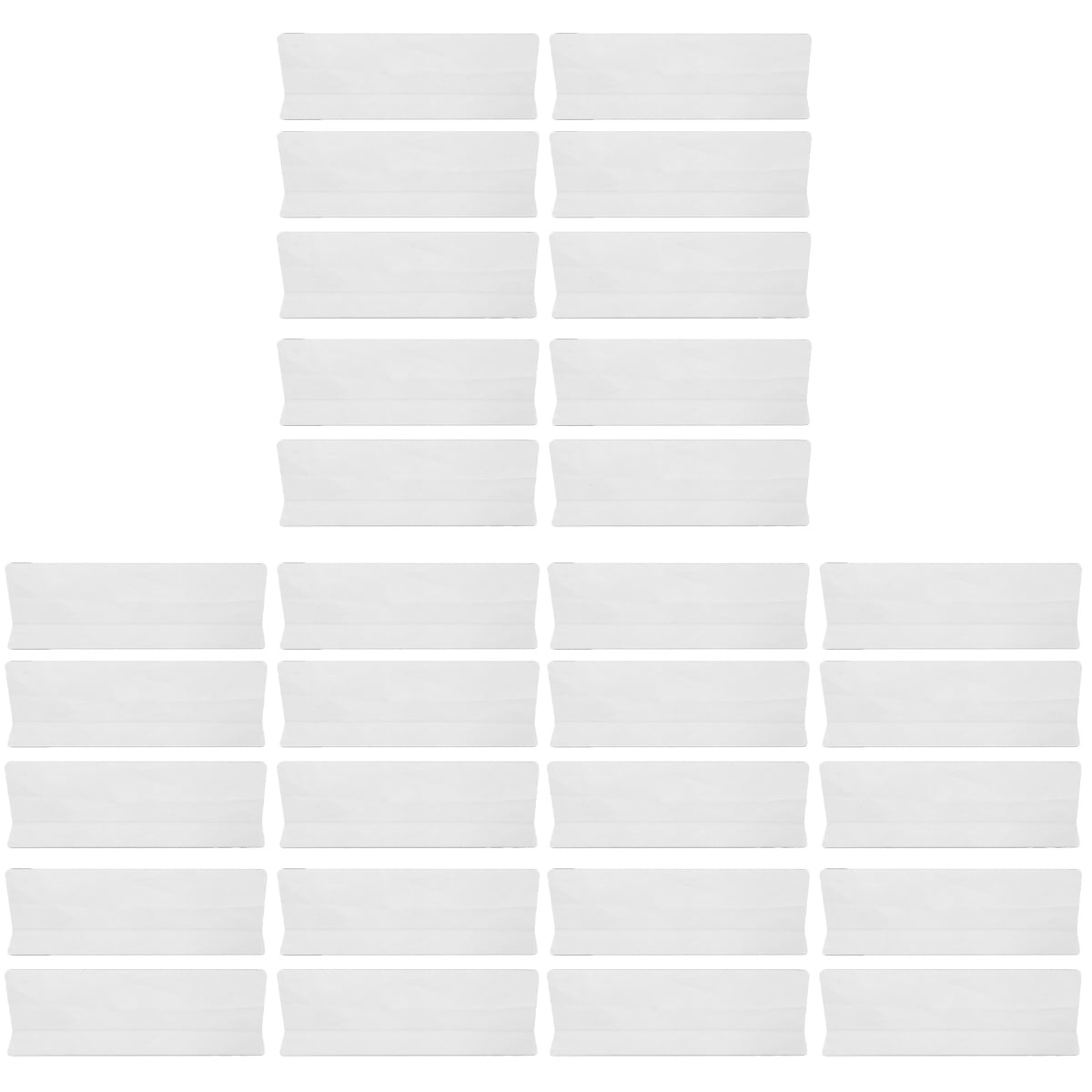 3 Count Shelf Separator Plastic Divider Rack Organizer Adjustable ...