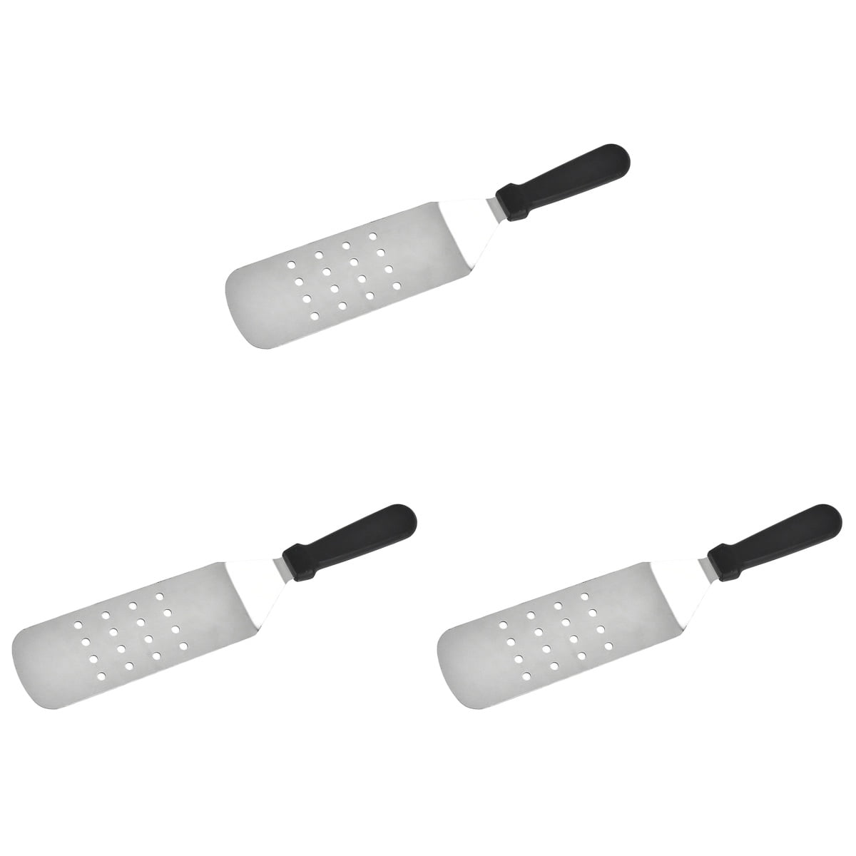 3 Count Shovel Teppanyaki Steak Spatula Turner for Kitchen Pizza Lathe ...