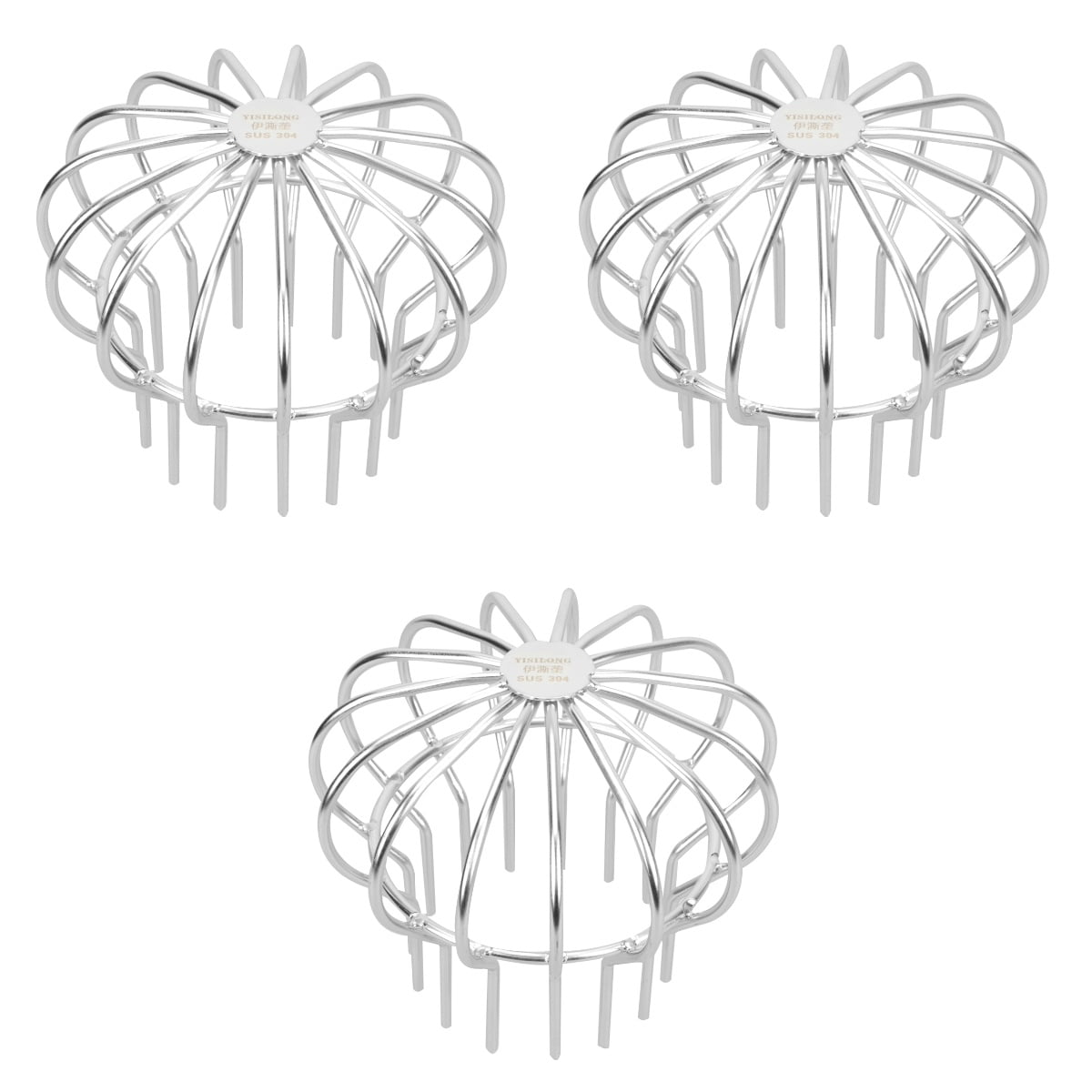 3 Count Sink Gutter Downspout Guard Strip Filter Rainwater Drain ...